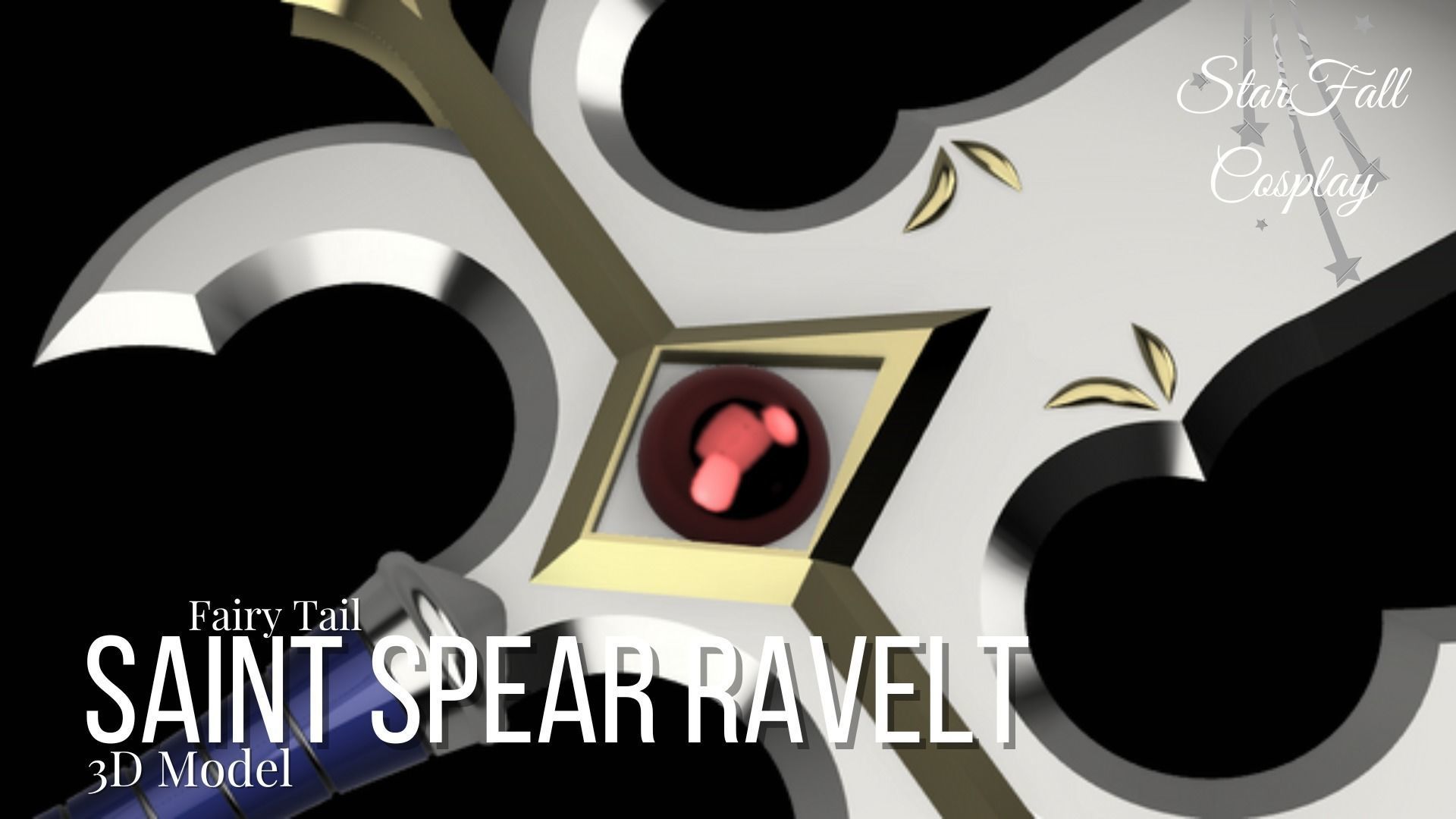 Saint Spear Ravelt Erza Knightwalker 3D model 3D printable | CGTrader