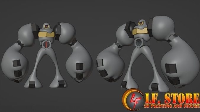 Pokemon Melmetal Gmax 3D model | CGTrader