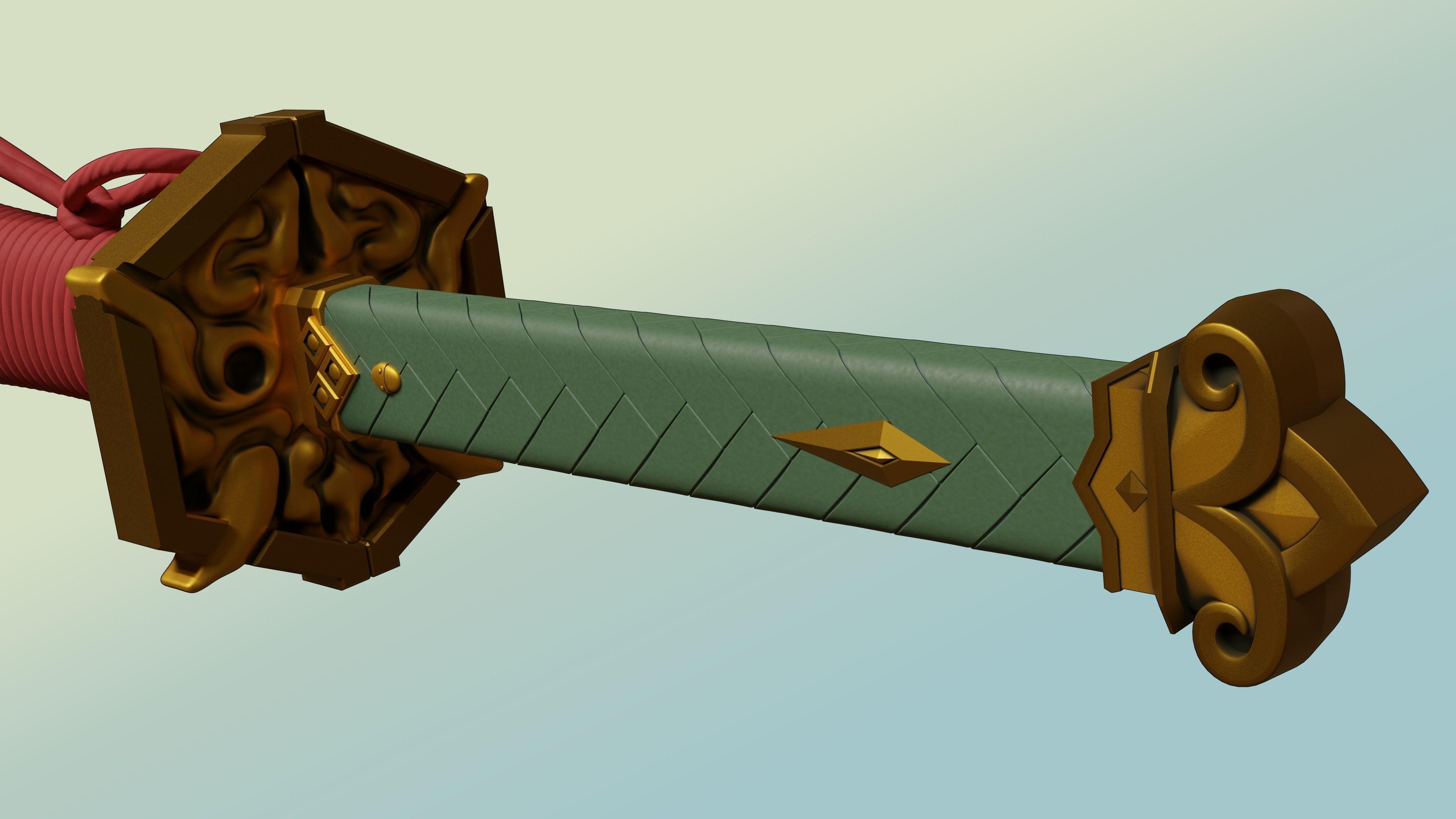 ganondorf sword ganon zelda cosplay TEARS OF THE KINGDOM 3D model 3D ...