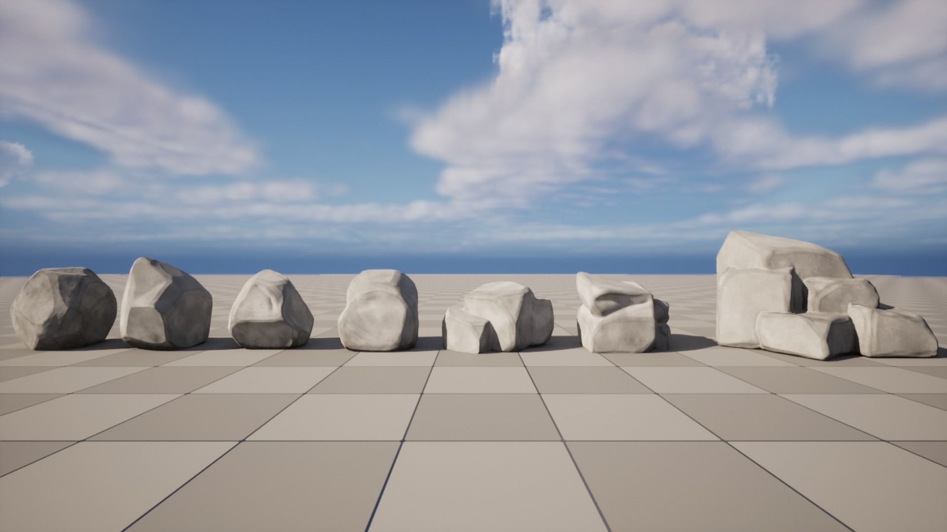 3D model Stylized Hand Painted Rock VR / AR / low-poly | CGTrader