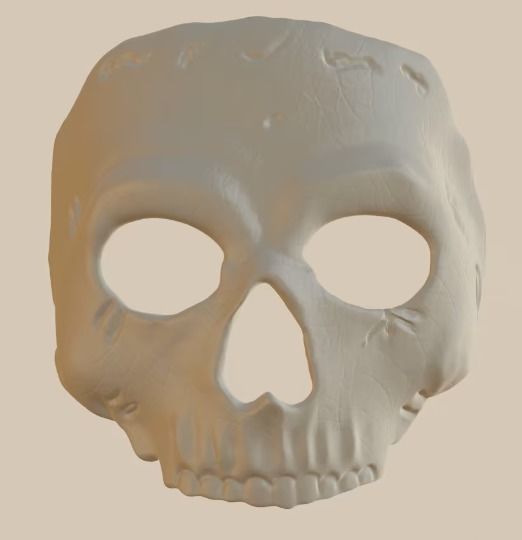 Ghost Mask Cosplay Holloween Call of Duty Modern Warfare Warzone 3D ...