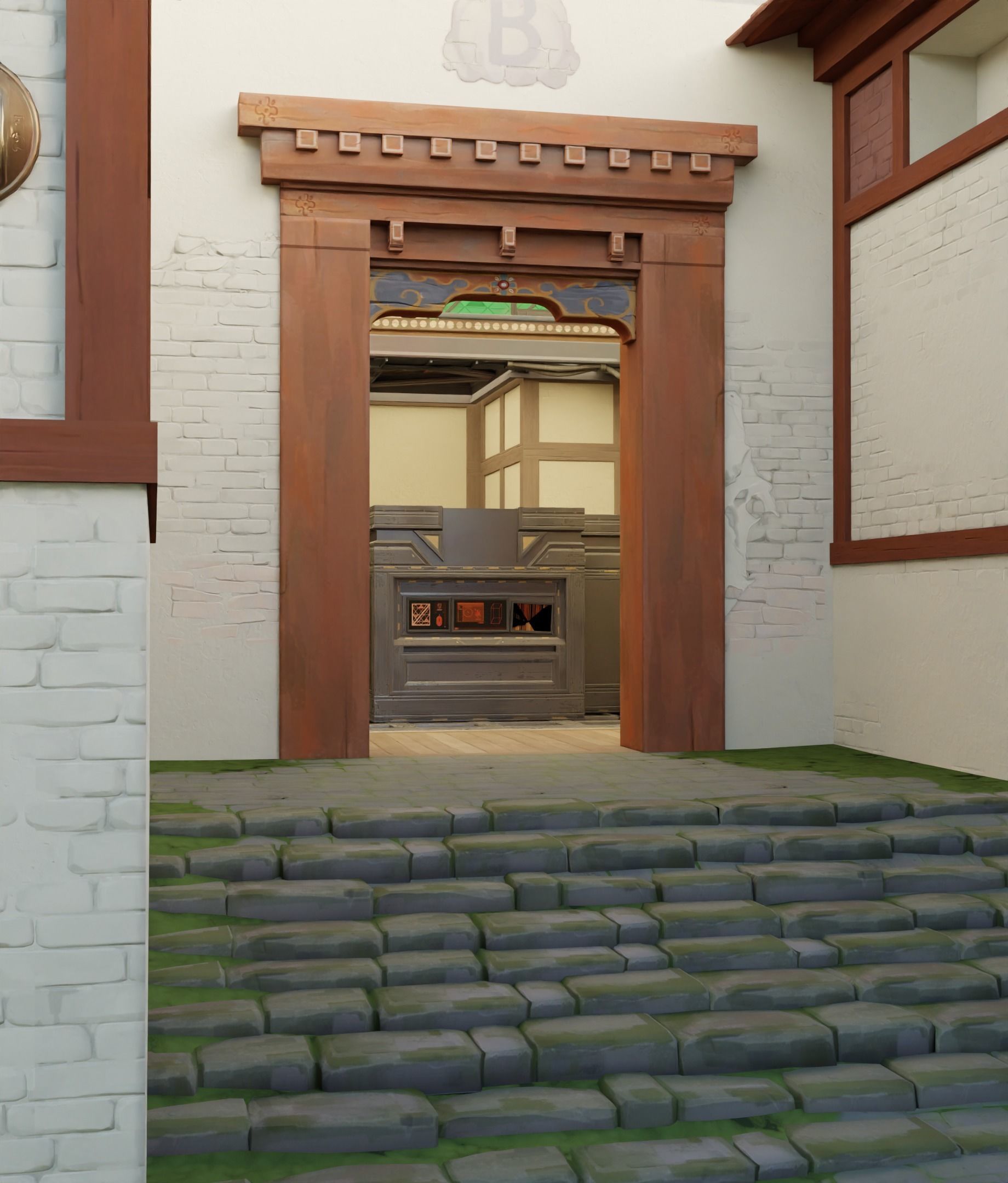 3D model Valorant Map Haven Site A and B Map VR / AR / low-poly | CGTrader