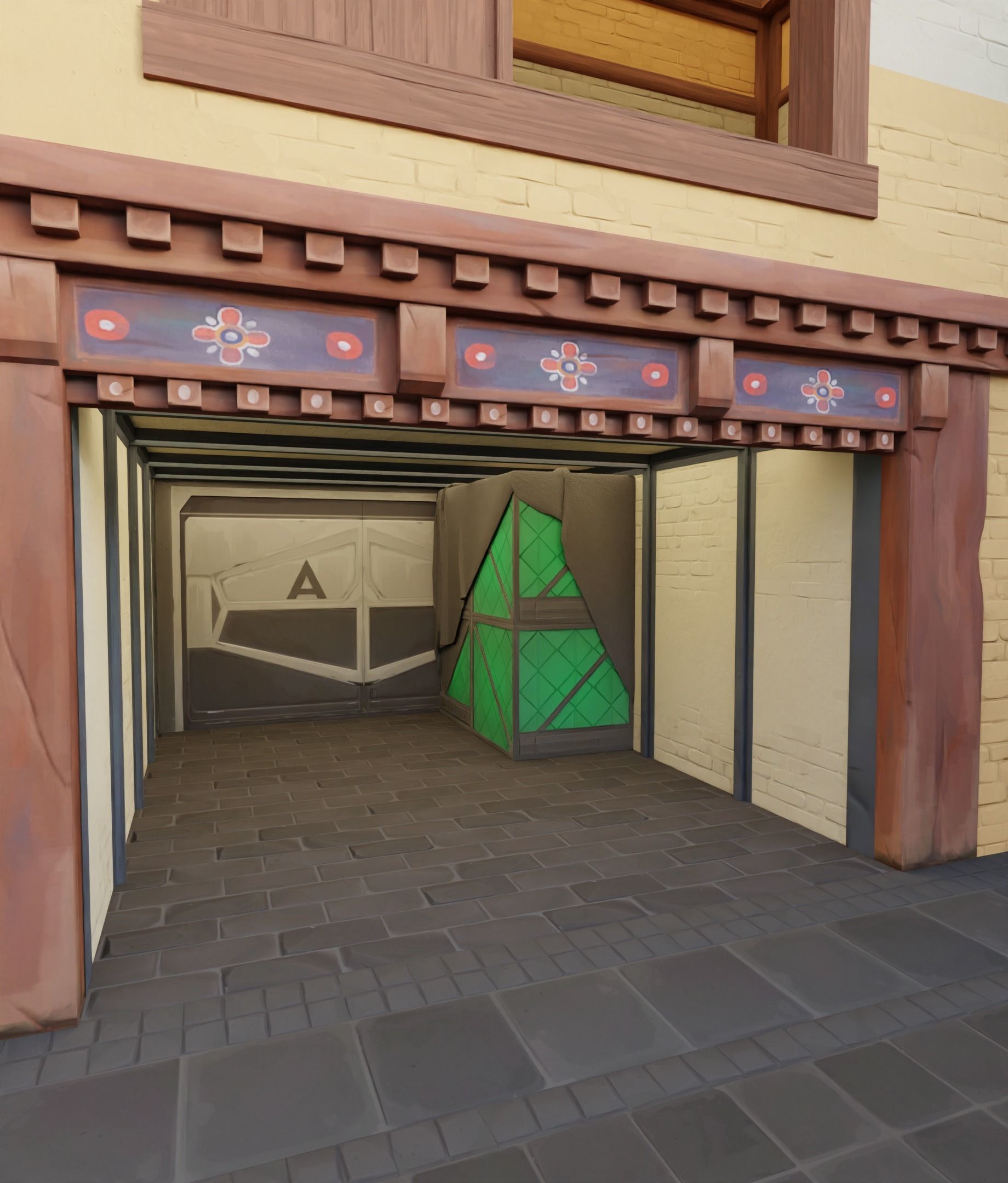 3D model Valorant Map Haven Site A and B Map VR / AR / low-poly | CGTrader