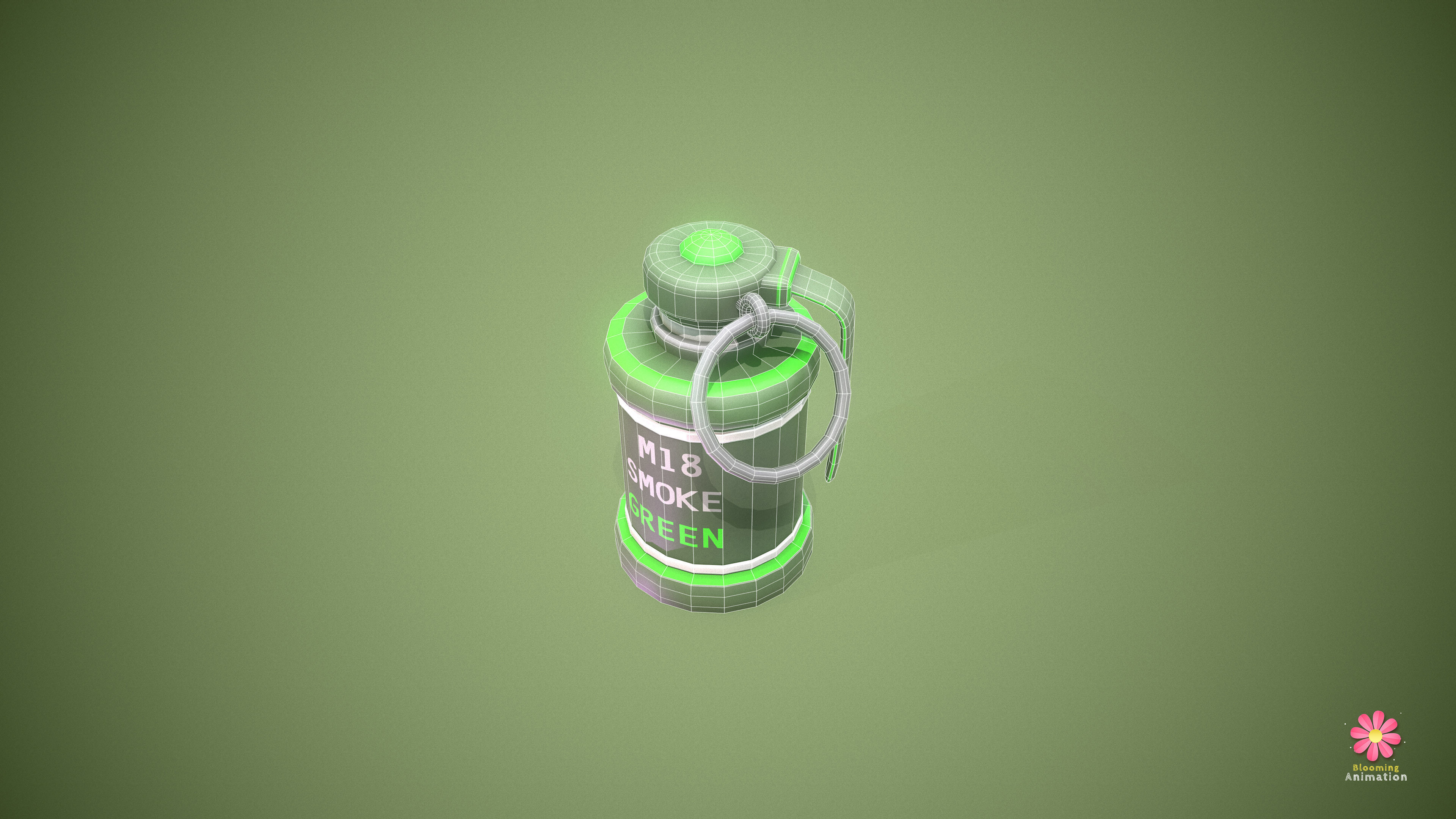 3D model Stylized Smoke Bomb VR / AR / low-poly | CGTrader