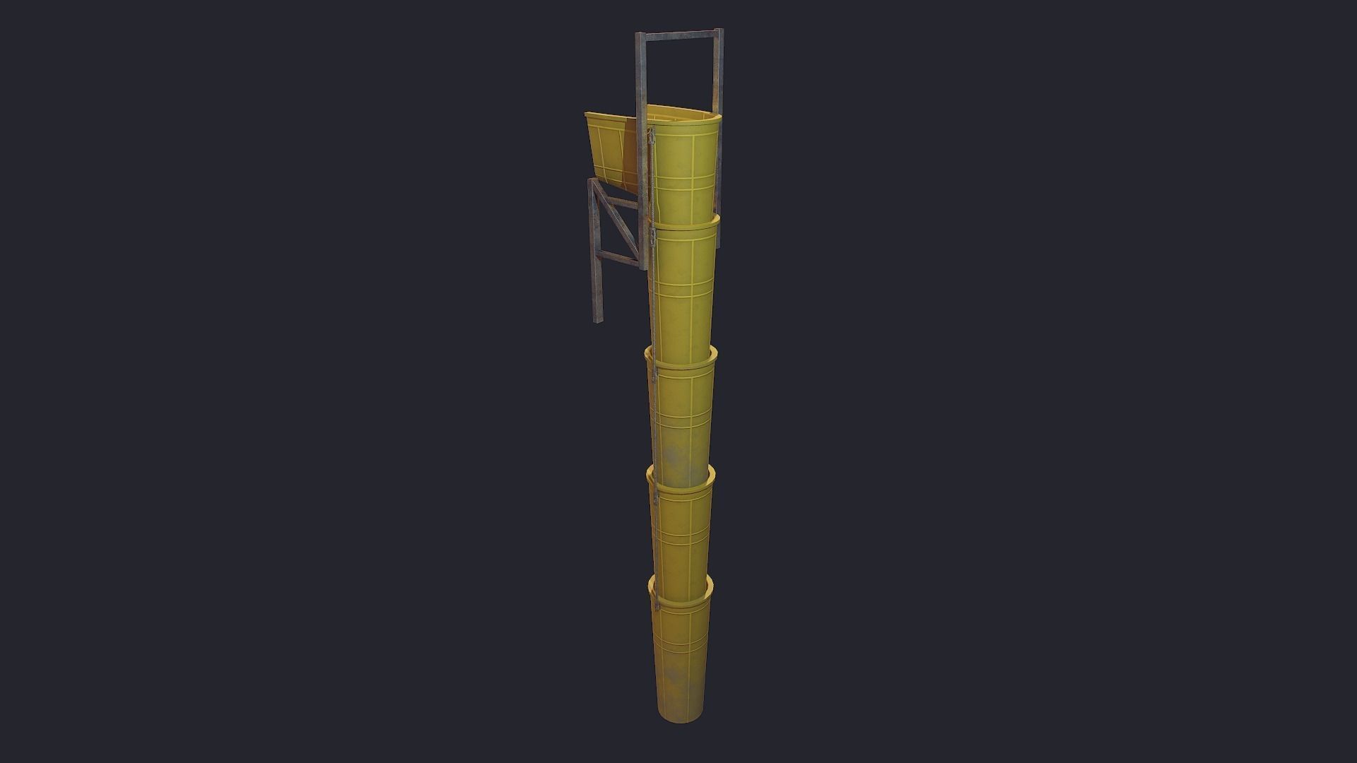 3D model Construction Waste Chute VR / AR / low-poly | CGTrader
