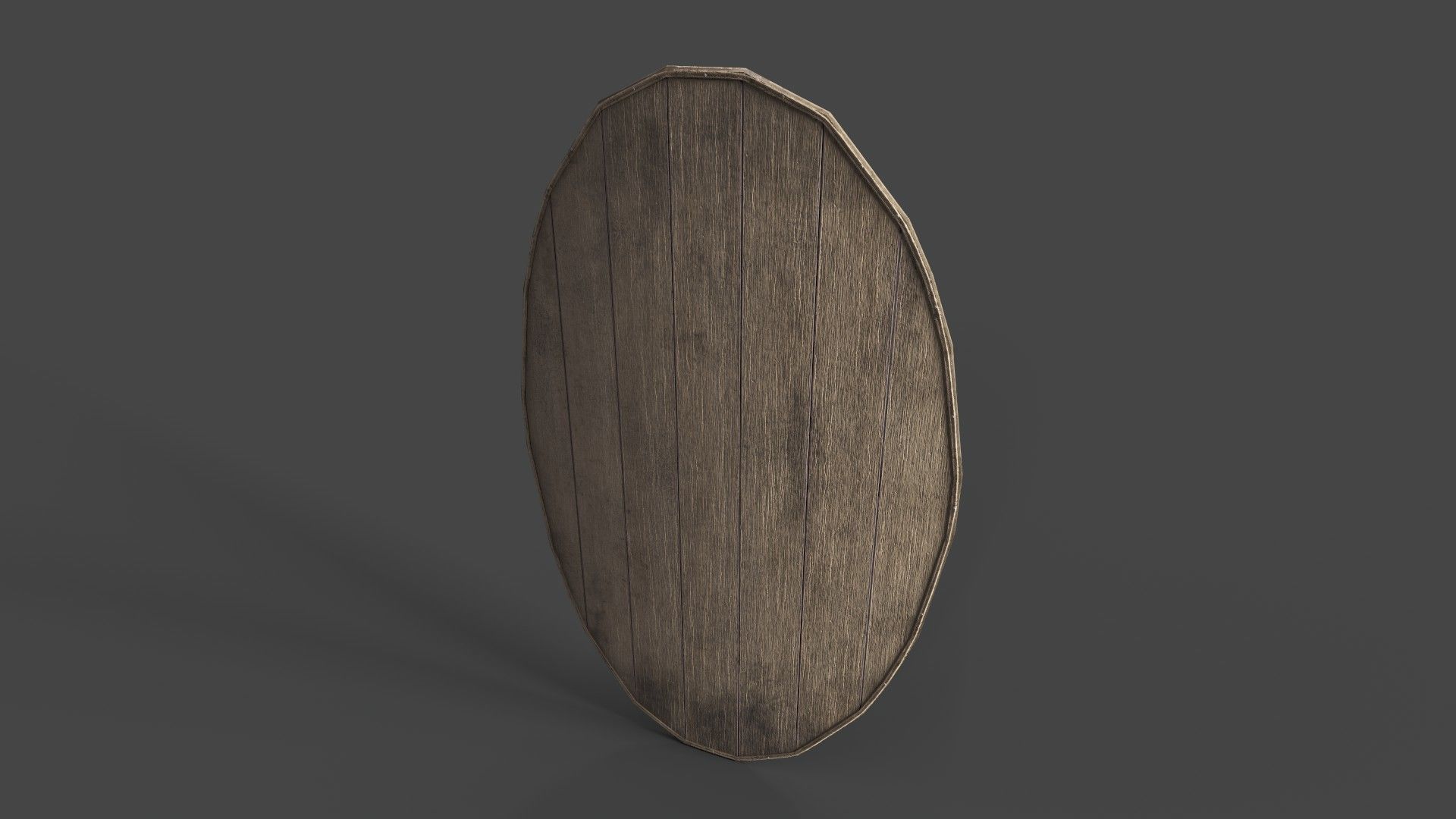 3D model Slavic ellipse shield-base VR / AR / low-poly | CGTrader