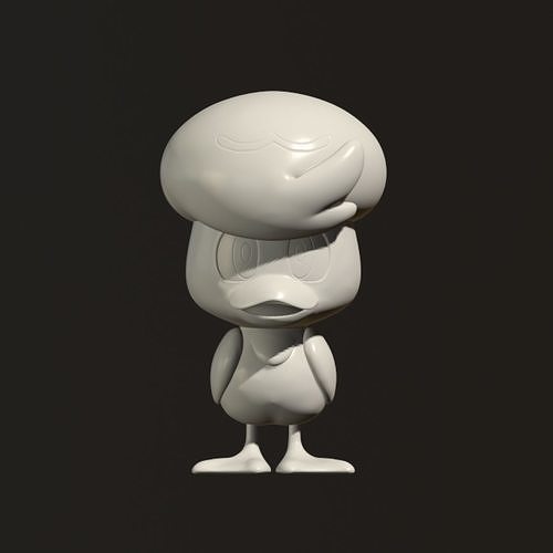 Quaxly Kuwassu Pokemon 3D model 3D printable | CGTrader