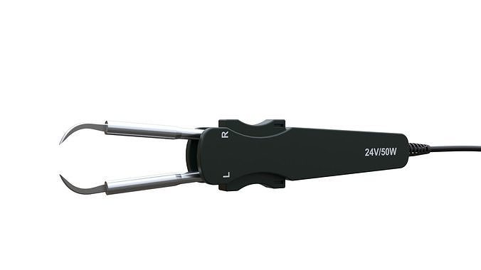 Tweezers soldering iron 3D model | CGTrader