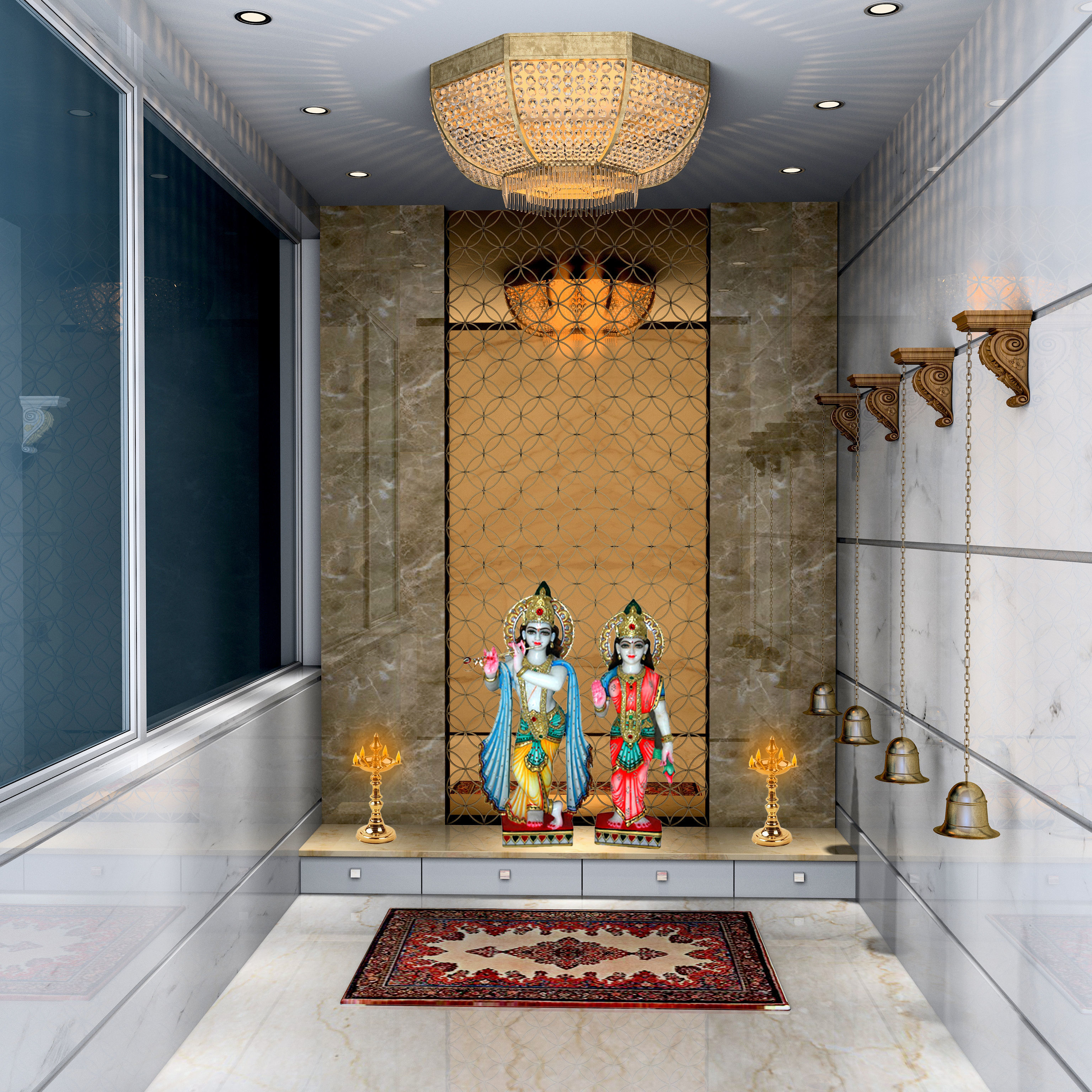 home temple 3D model | CGTrader