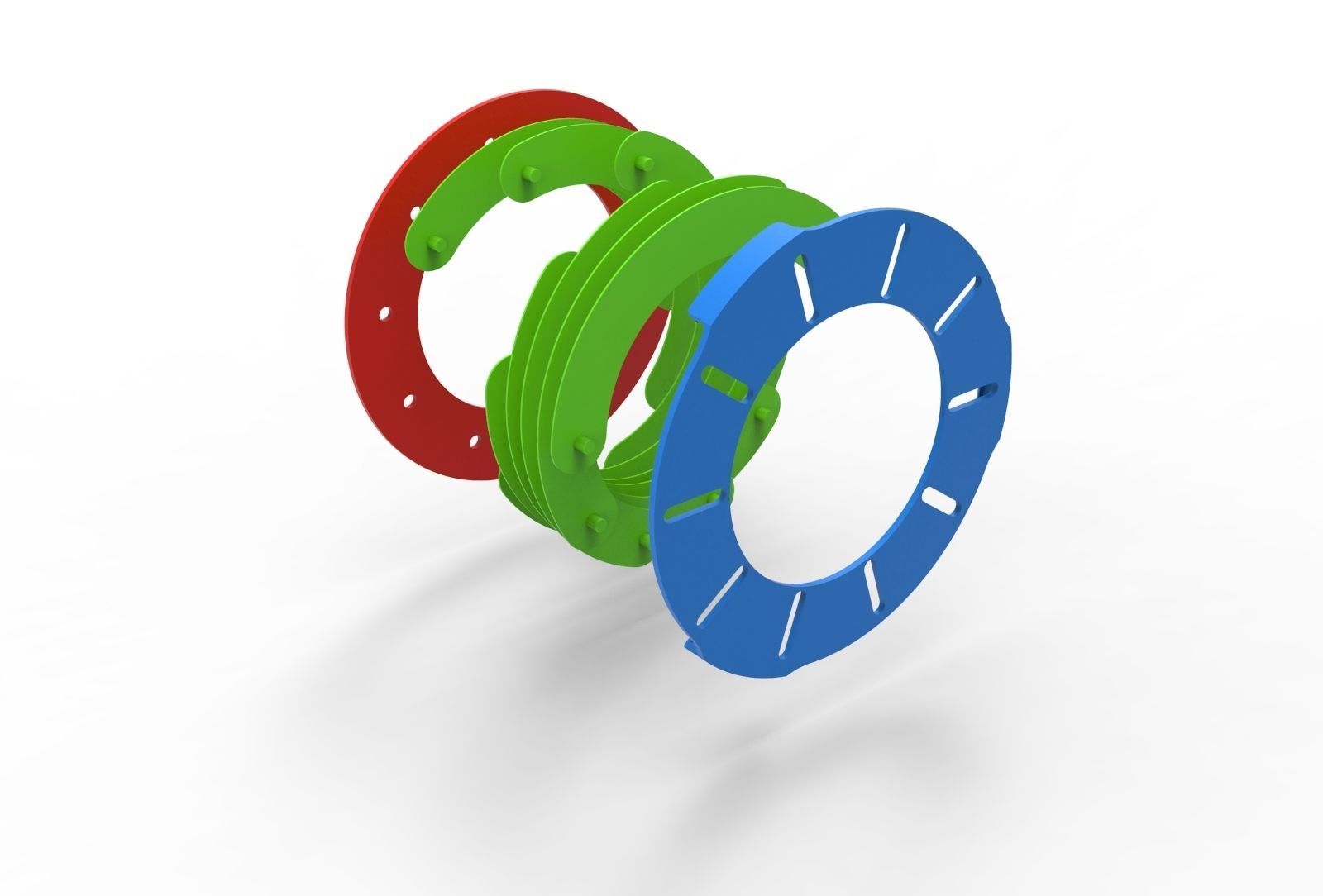 classic Iris diaphragm 3D model 3D printable | CGTrader
