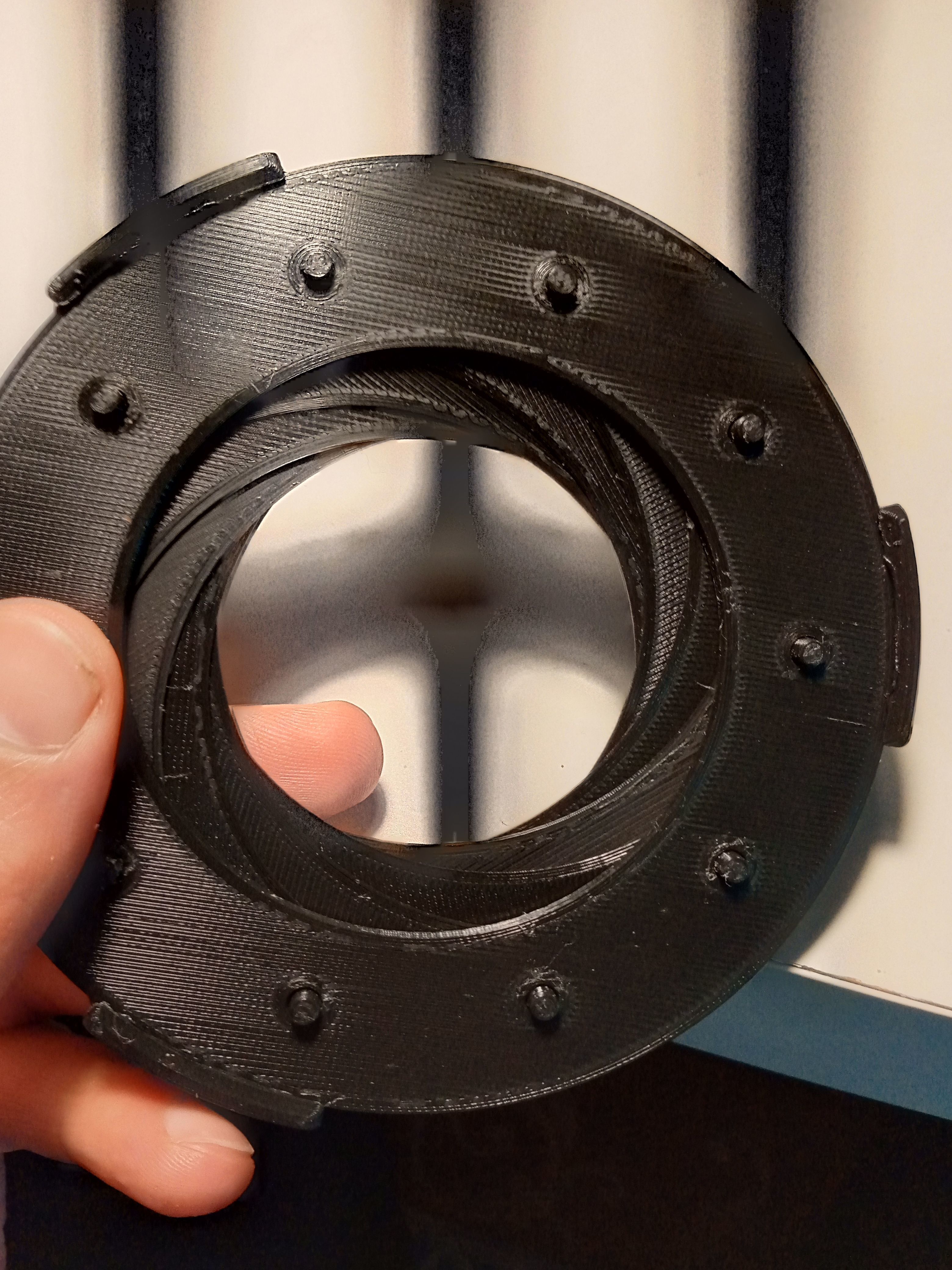 classic Iris diaphragm 3D model 3D printable | CGTrader