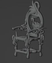 THRONES 3D model | CGTrader