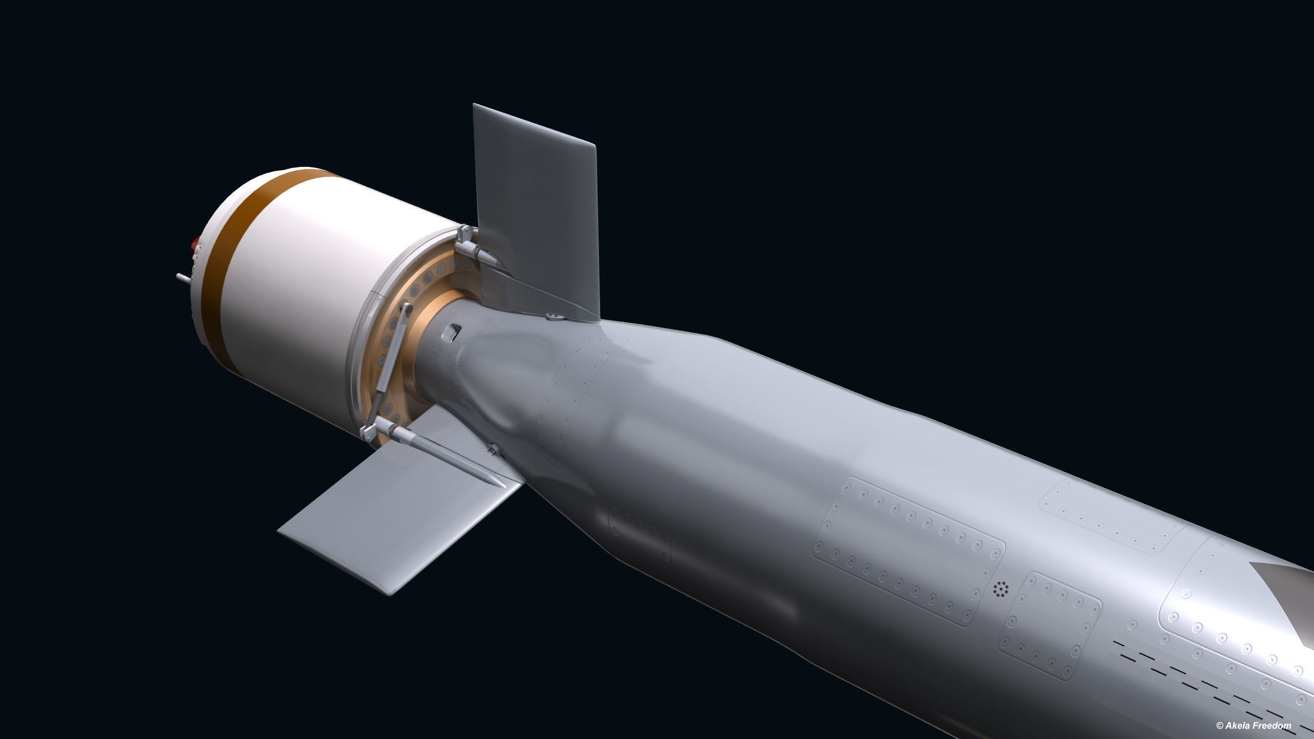 Tomahawk Block V 3D model animated | CGTrader