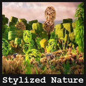 3D model Stylized Nature Pack 140 Variations VR / AR / low-poly | CGTrader
