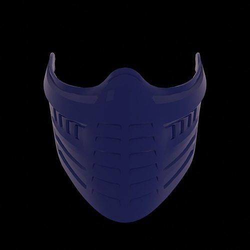 Sub-Zero Mask Lin Kuei Grandmaster 3D model 3D printable | CGTrader