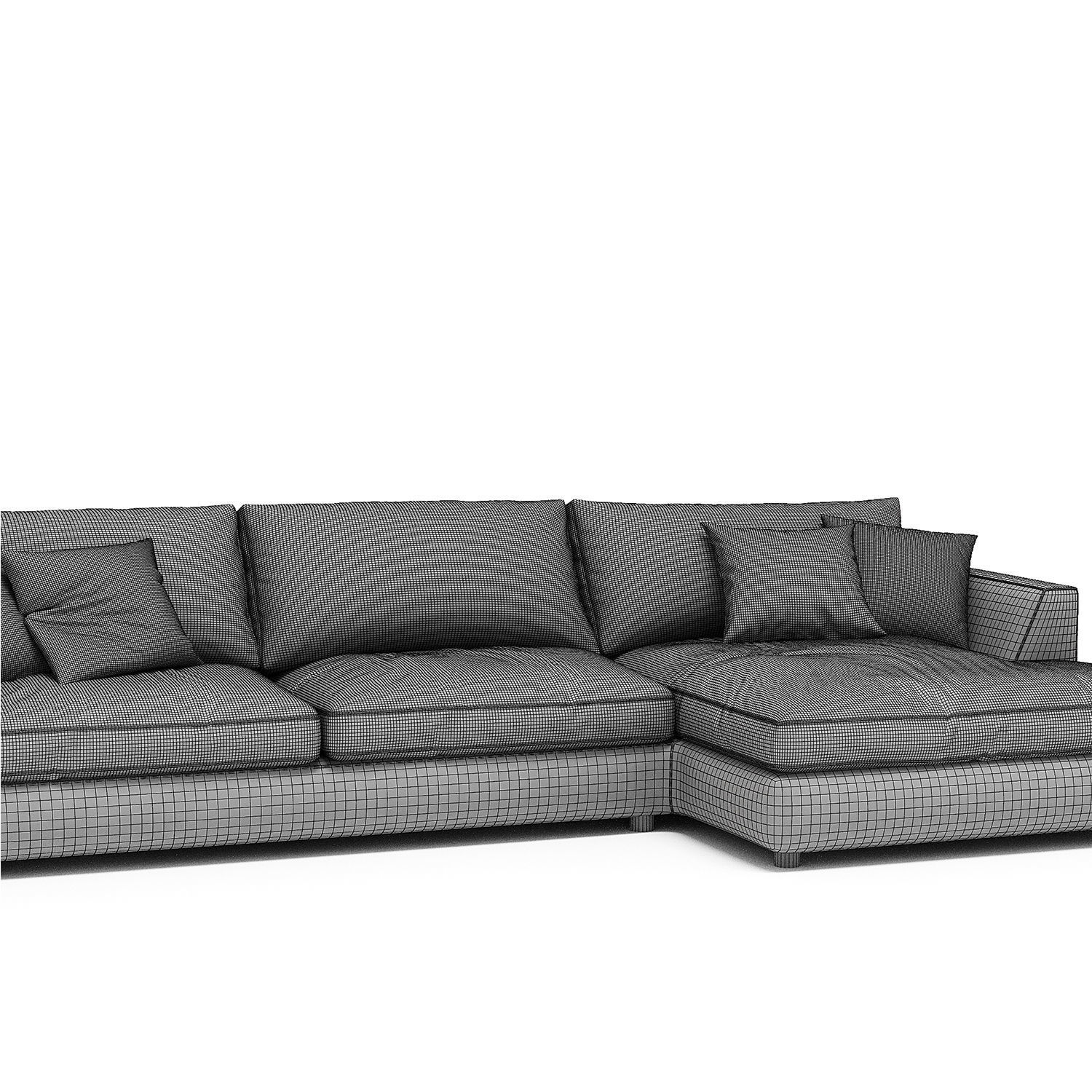 Eilersens Chess Sectional Sofa by Eilersen 3D model | CGTrader