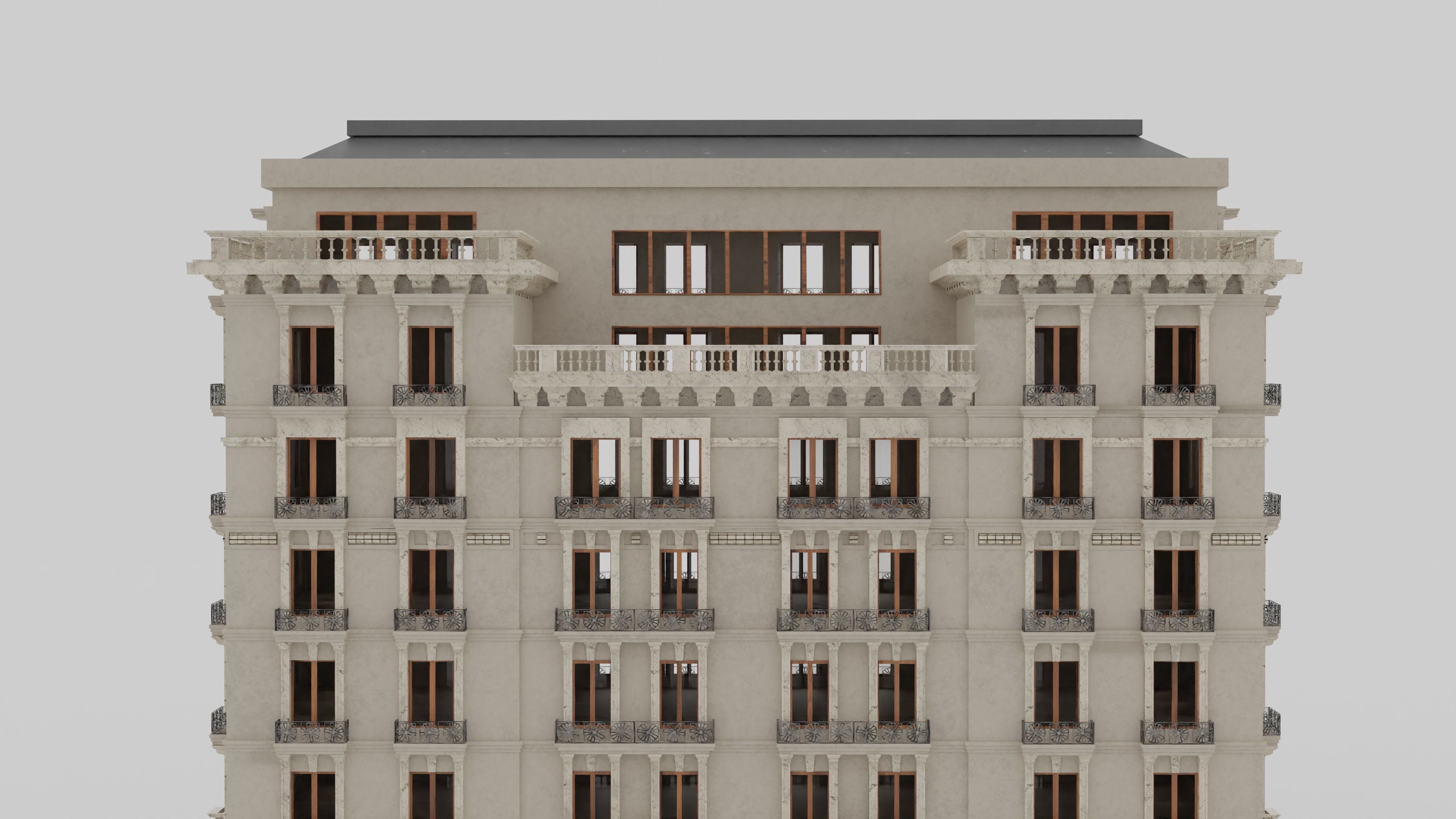 Classical Architecture Apartment 3D model | CGTrader