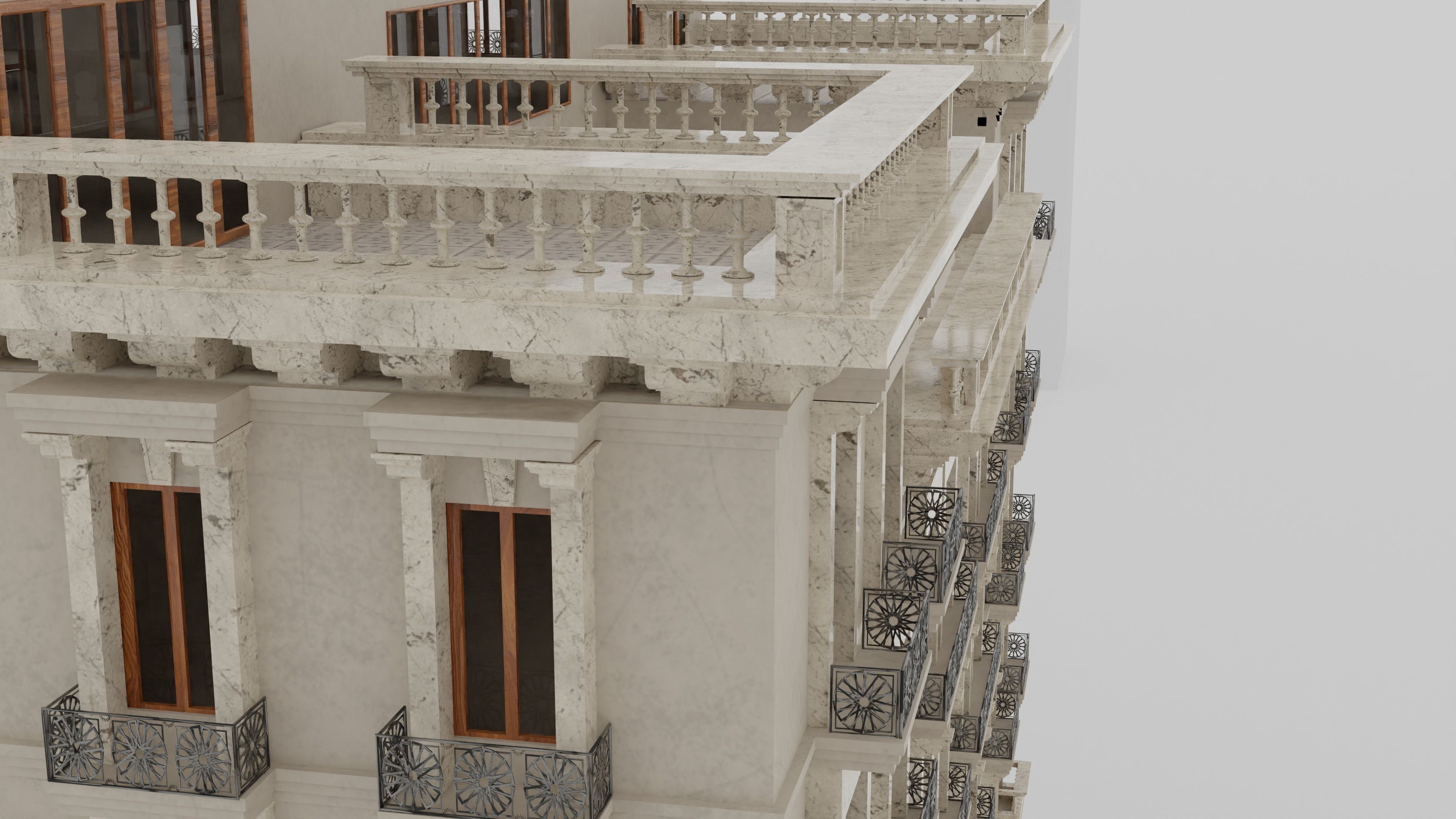 Classical Architecture Apartment 3D model | CGTrader