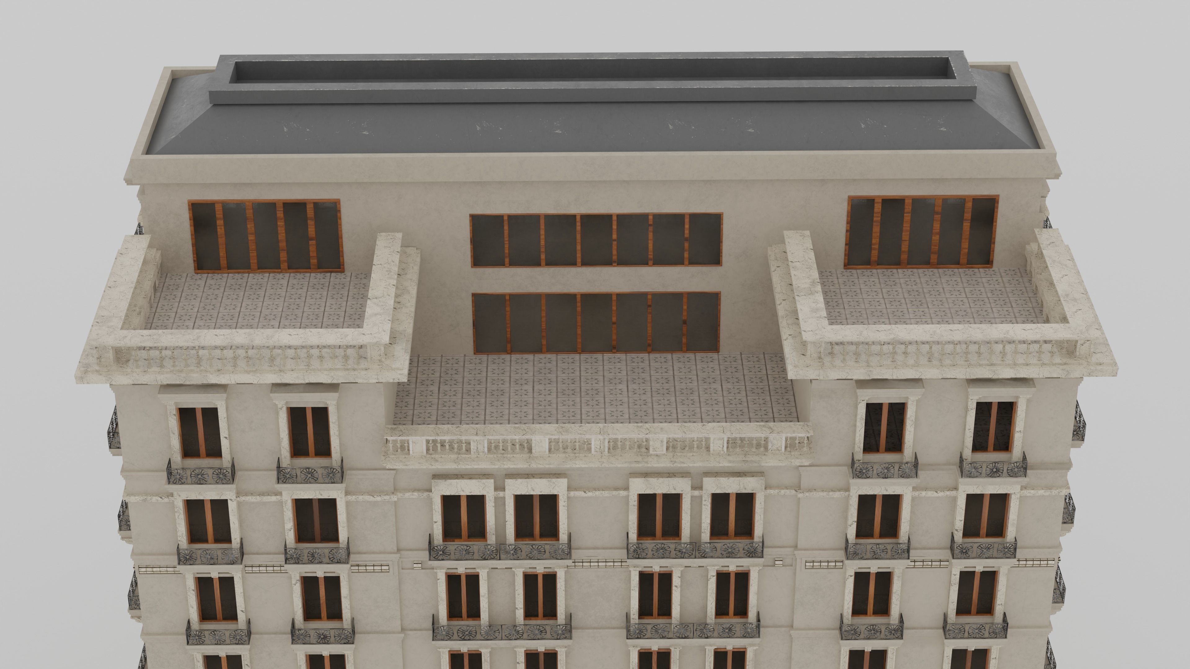 Classical Architecture Apartment 3D model | CGTrader