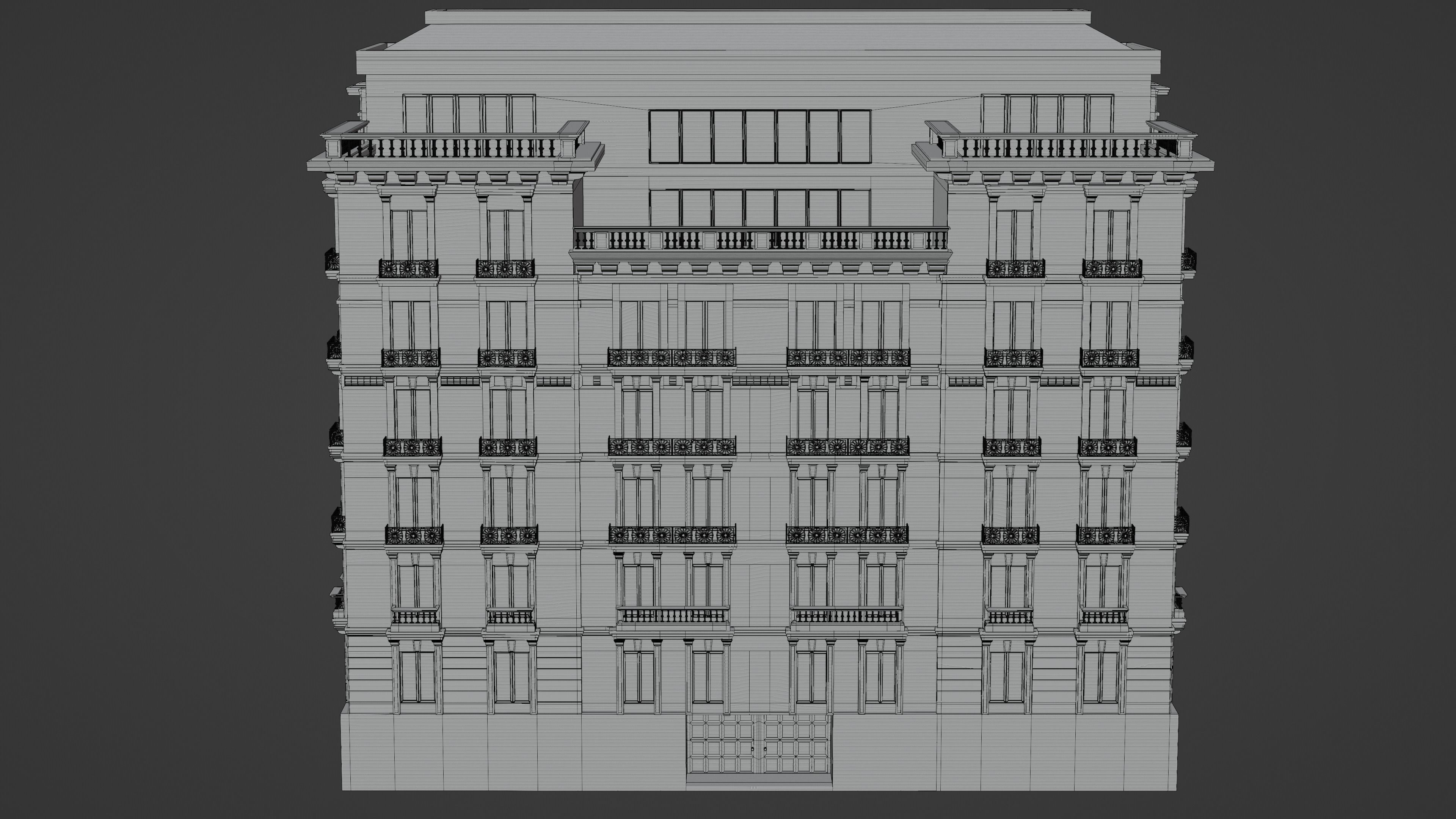 Classical Architecture Apartment 3D model | CGTrader