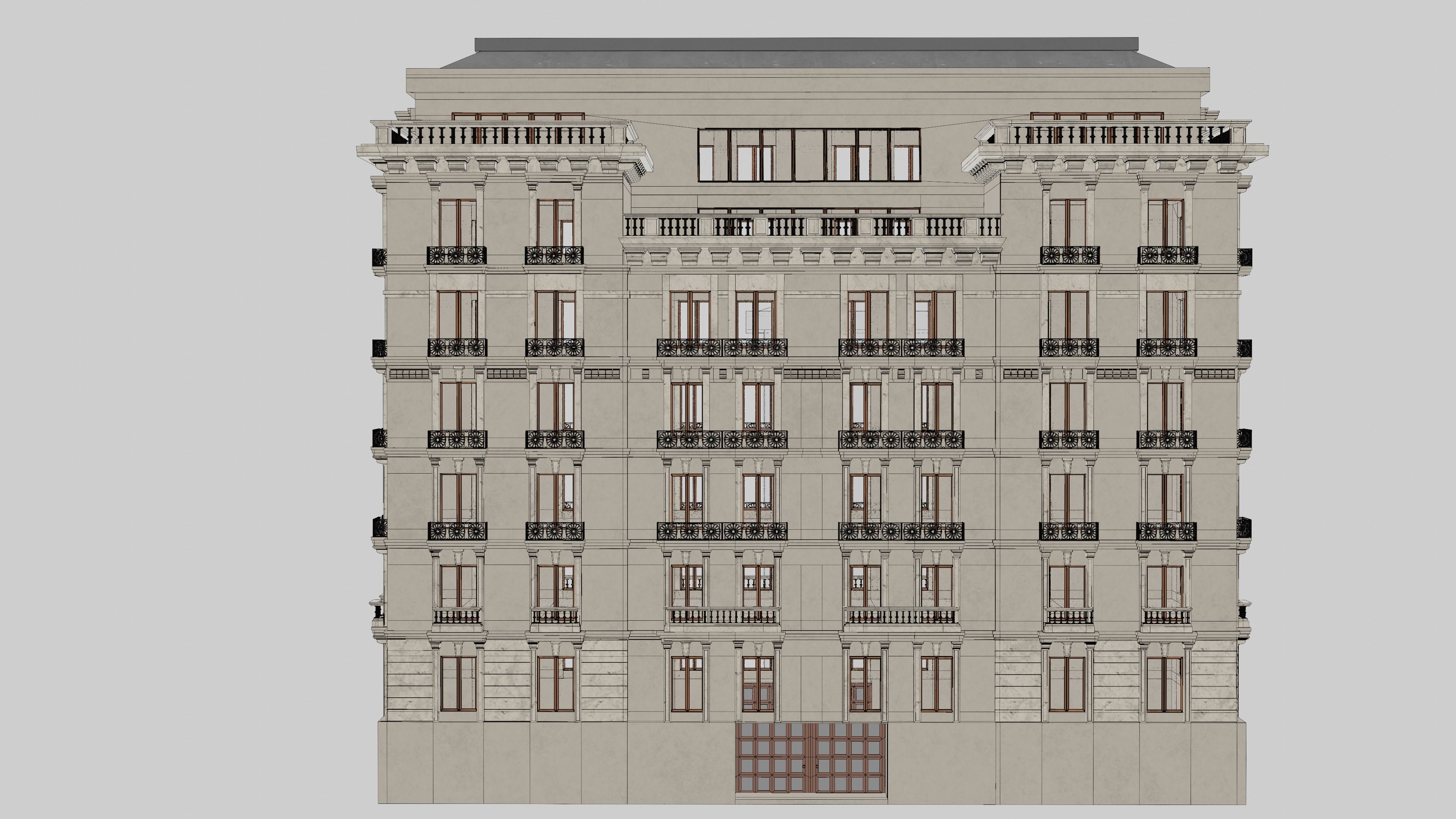 Classical Architecture Apartment 3D model | CGTrader
