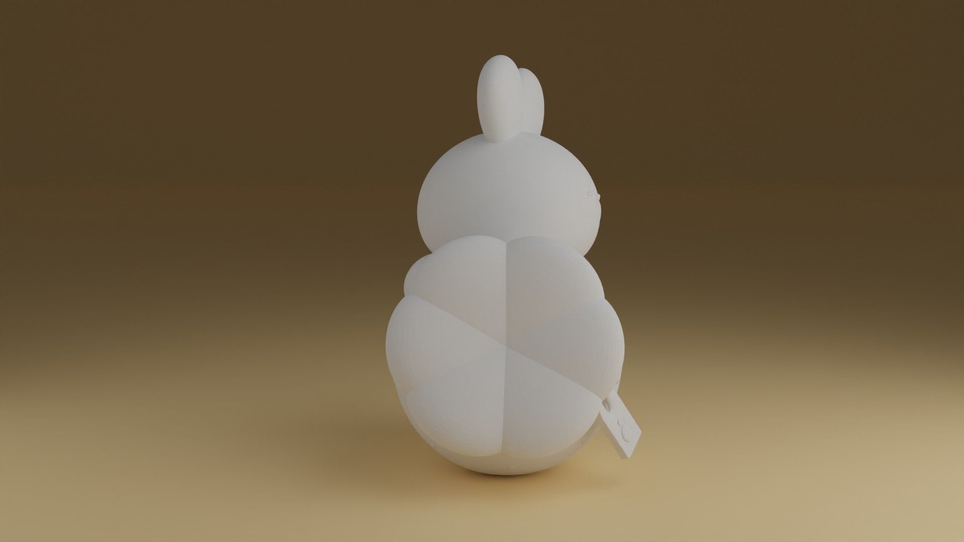 bunny 3D model 3D printable | CGTrader