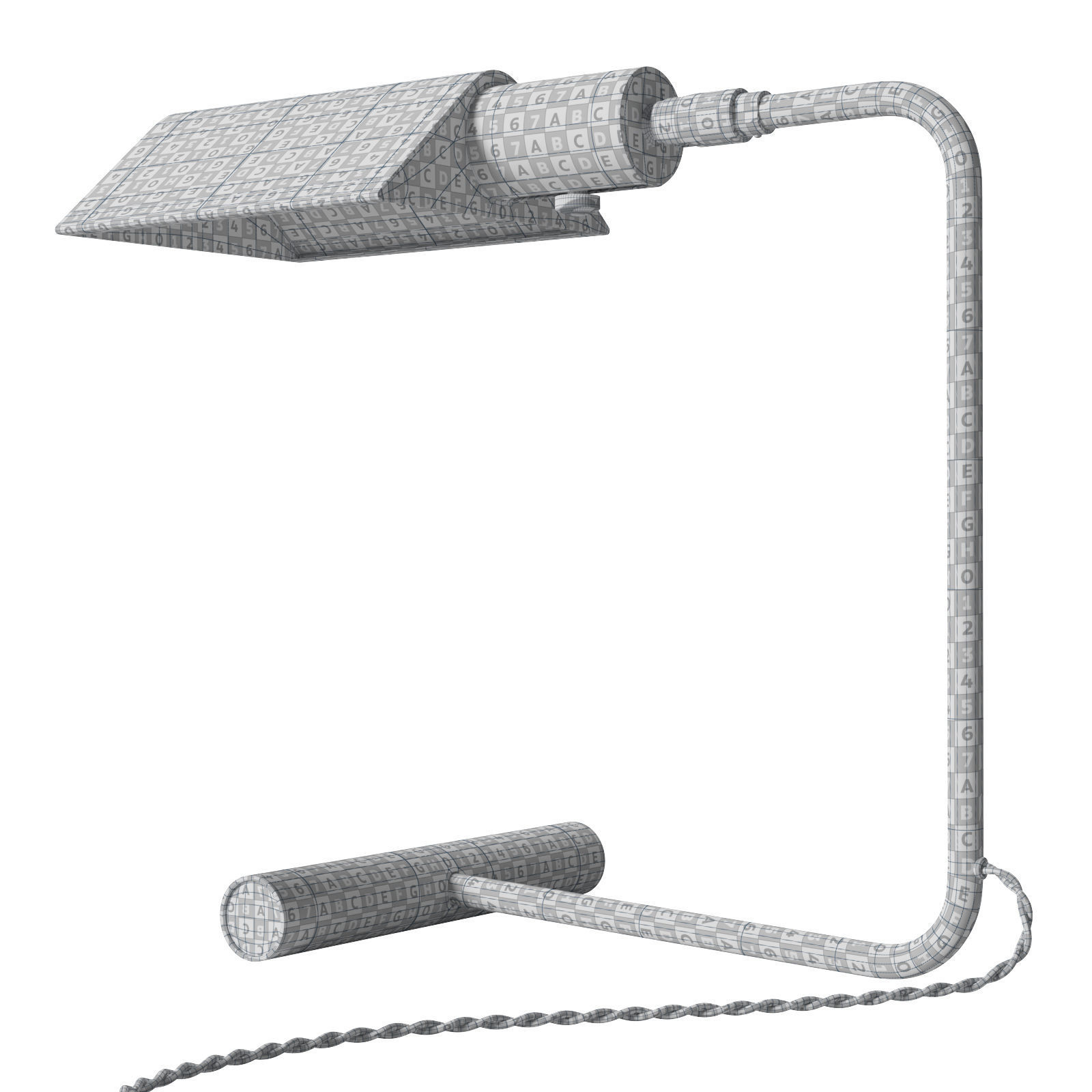 3D model Amy Meier mid century modern koch lowy articulating VR / AR ...