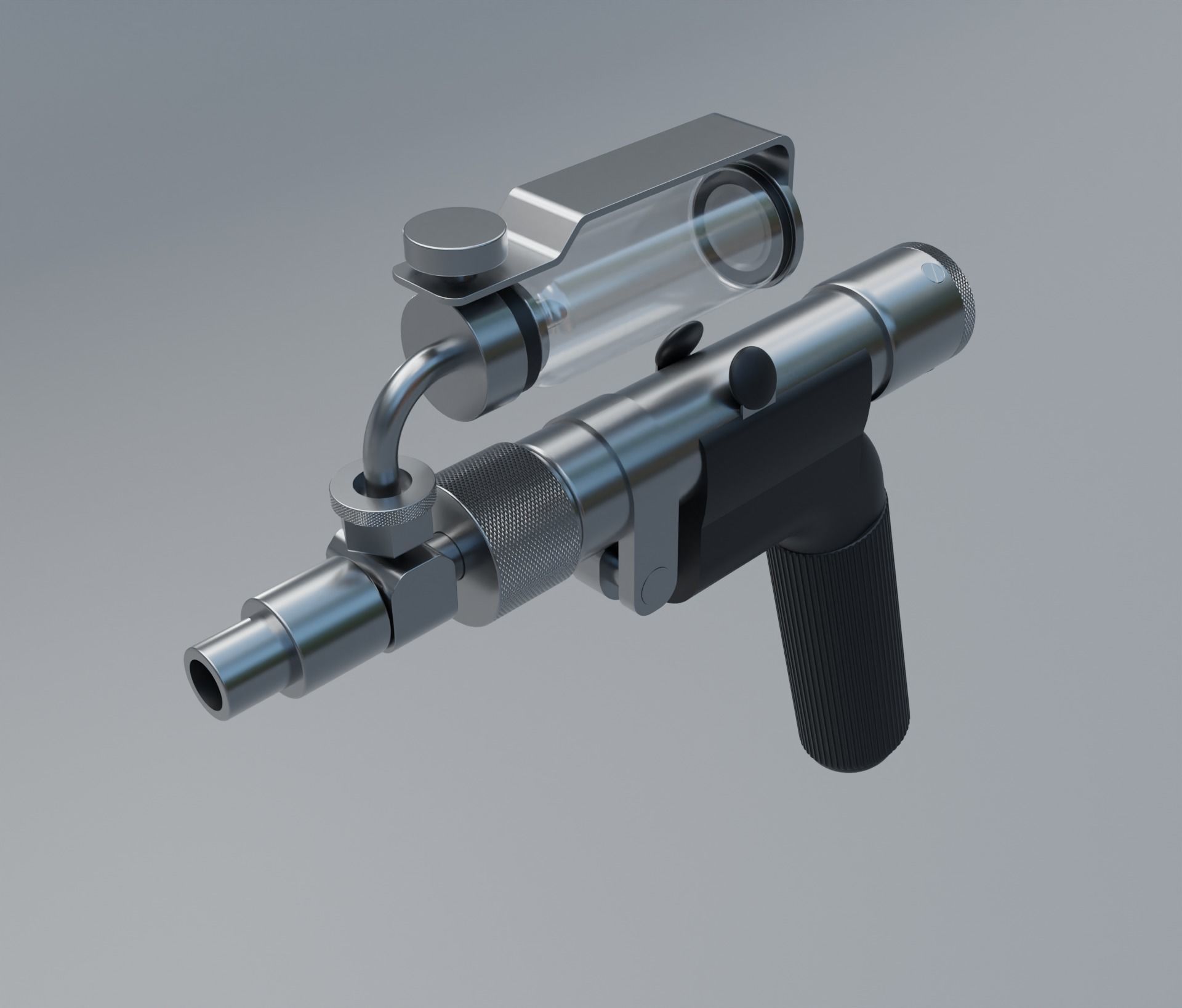 Mechanical needleless injector BI-7M 3D model | CGTrader