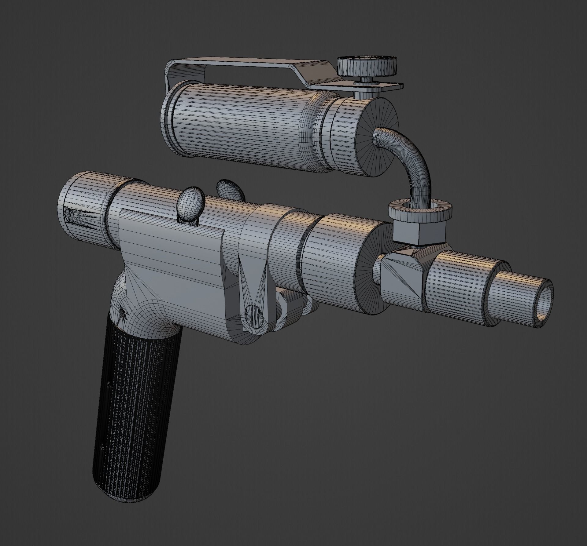 Mechanical needleless injector BI-7M 3D model | CGTrader