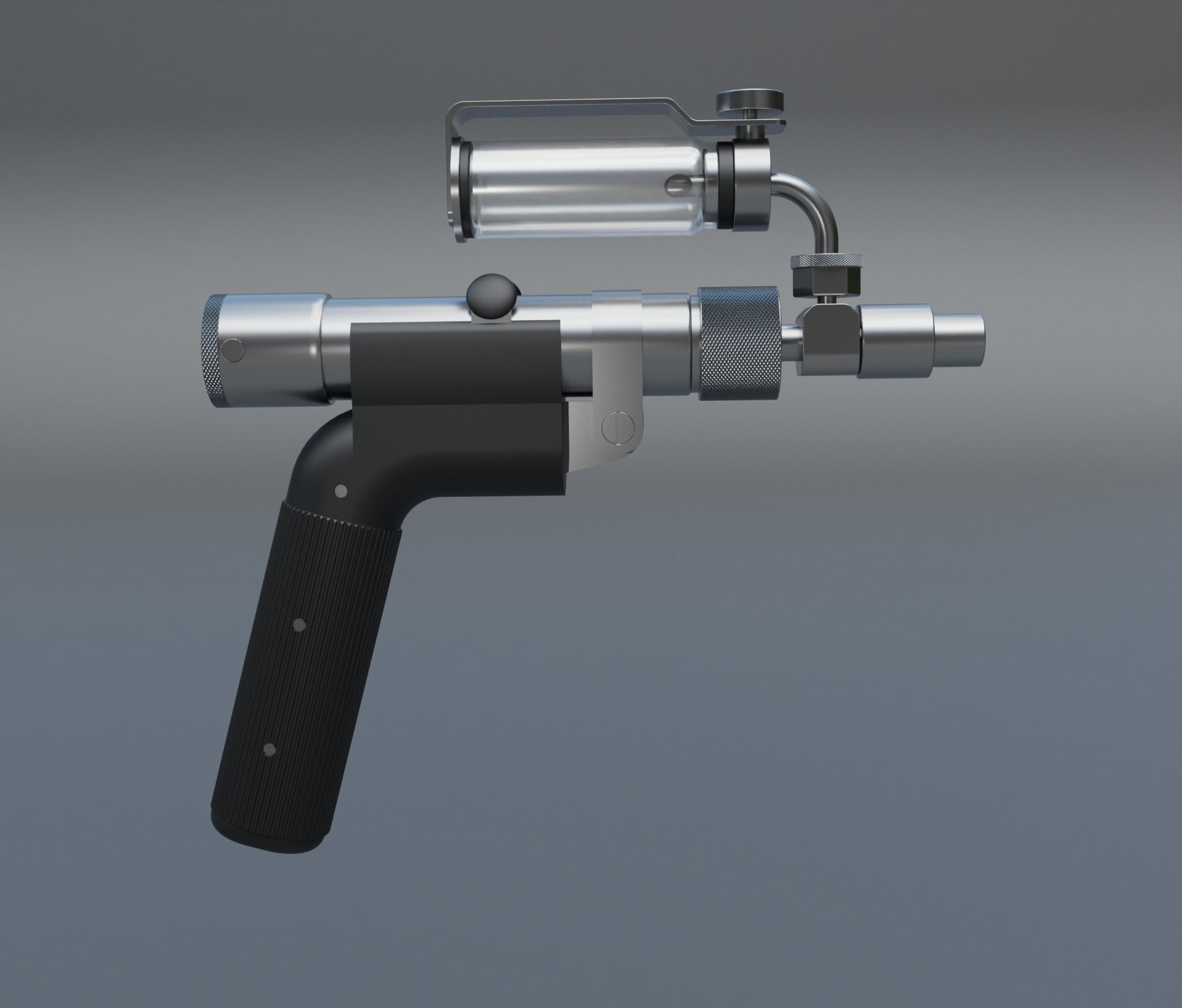 Mechanical needleless injector BI-7M 3D model | CGTrader