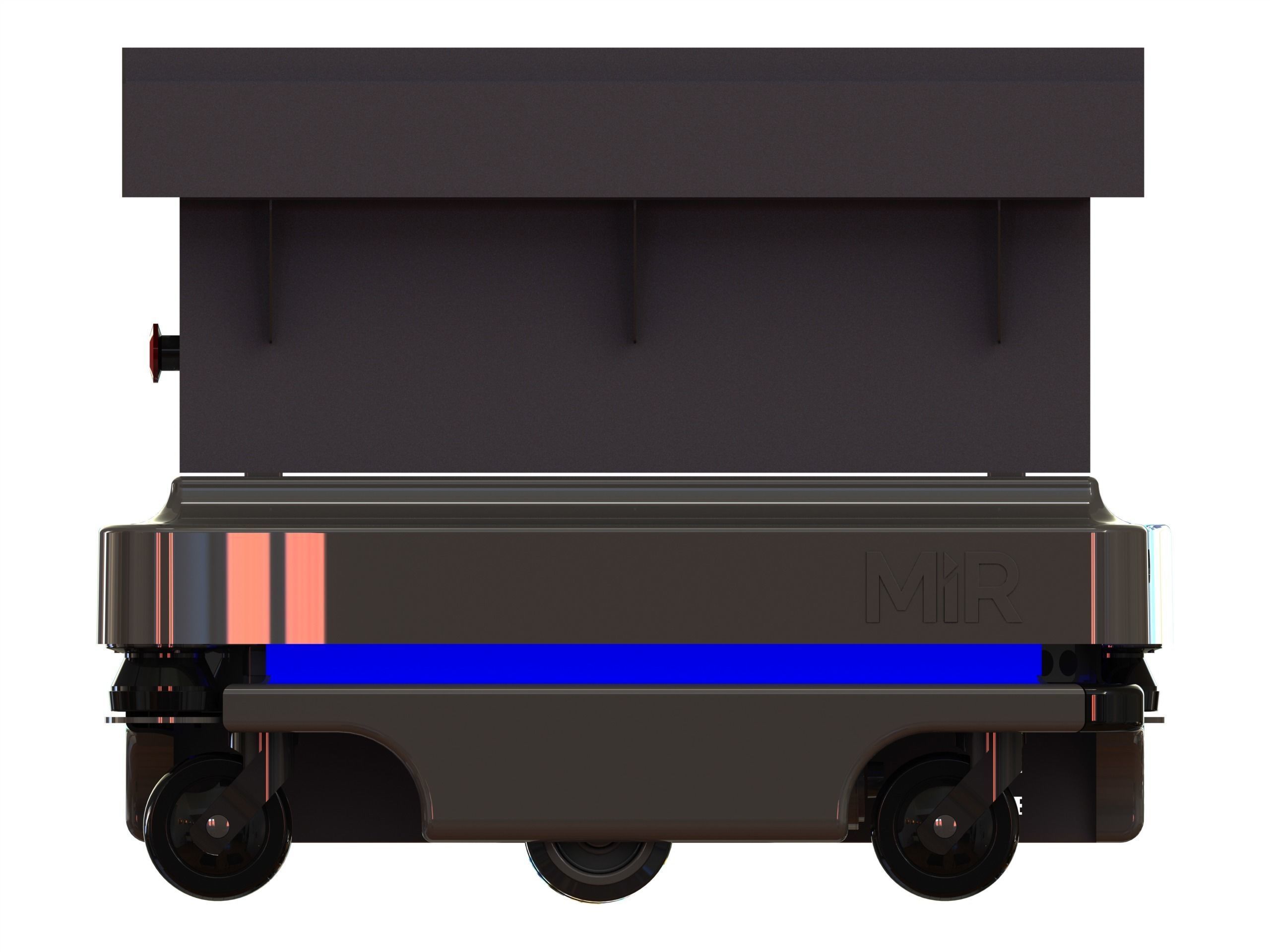 MIR200 Roller Conveyor Top Module 3D model rigged | CGTrader