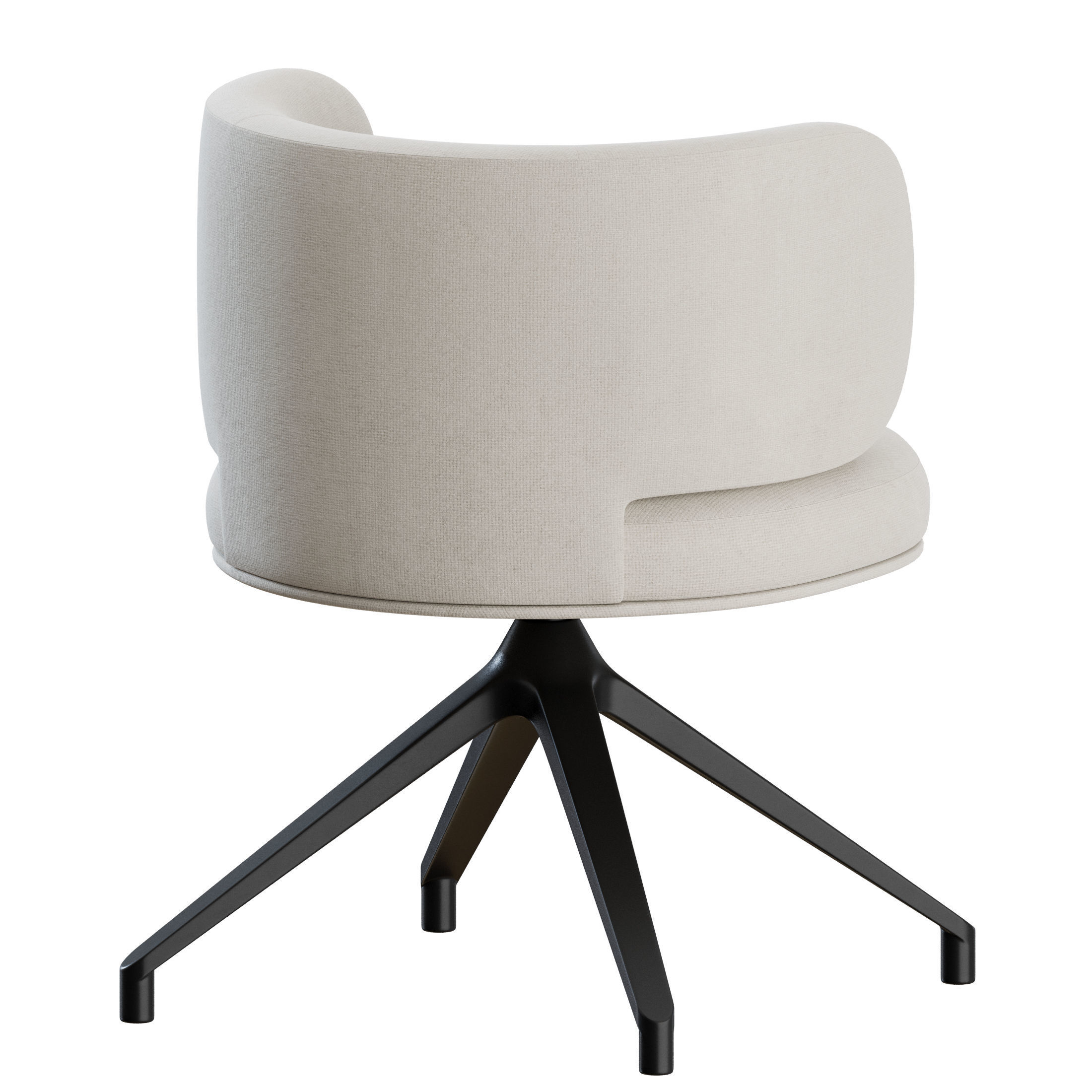 AKIKO Chair Swivel By Gallotti and Radice 3D model | CGTrader