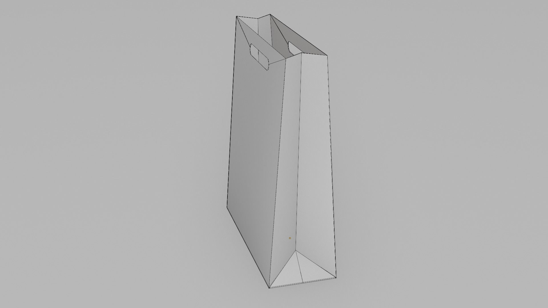 3D model 3d model shopping bag for mockup VR / AR / low-poly | CGTrader