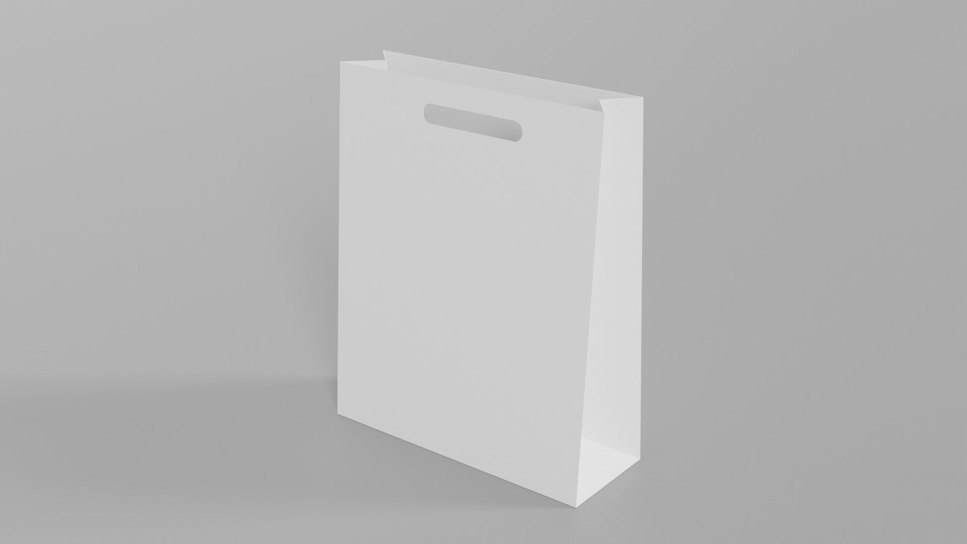 3D model 3d model shopping bag for mockup VR / AR / low-poly | CGTrader
