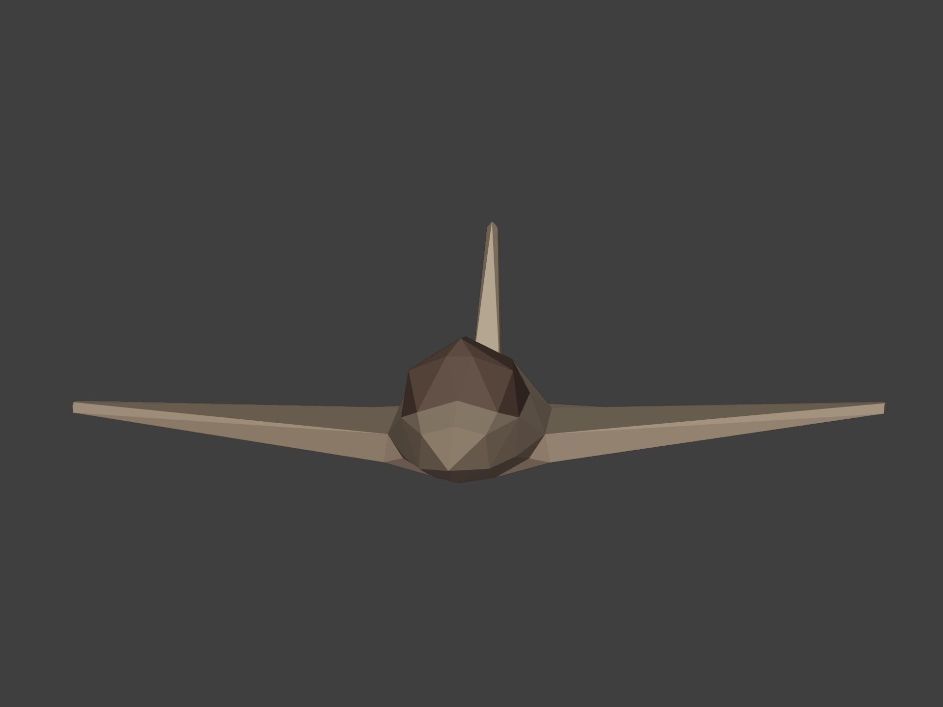 3D model Polygonal Fighter Jet VR / AR / low-poly | CGTrader