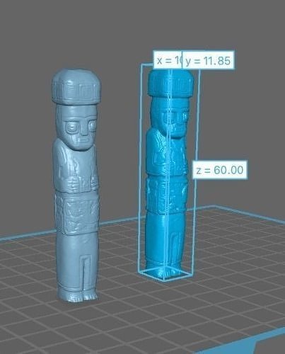 Tiwanaku 2 replica statues 3d print 3D model 3D printable | CGTrader