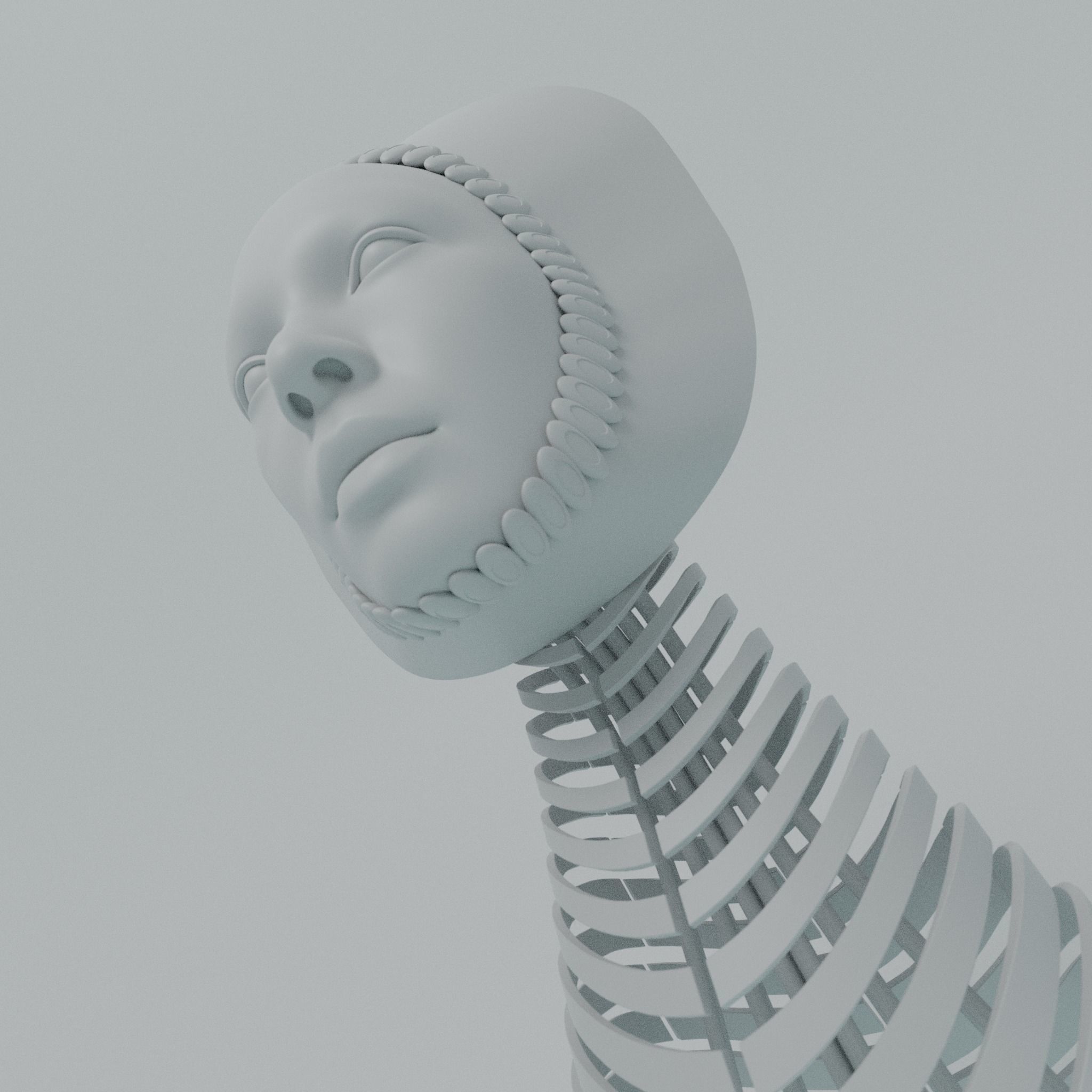 Solarpunk Cyborg Headdress 3D model | CGTrader