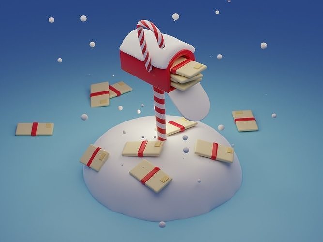 mail box 3D model | CGTrader