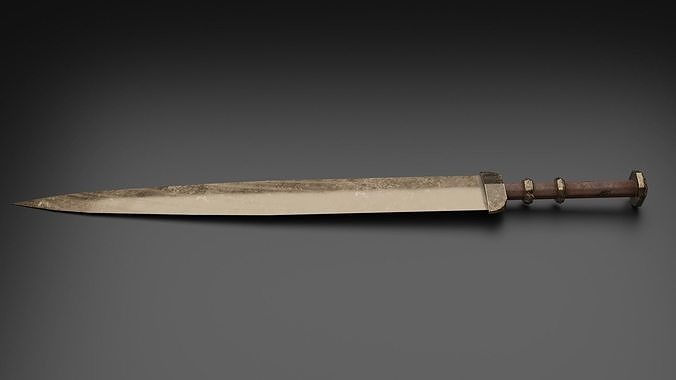 Bronze Broadsword free VR / AR / low-poly 3D model | CGTrader