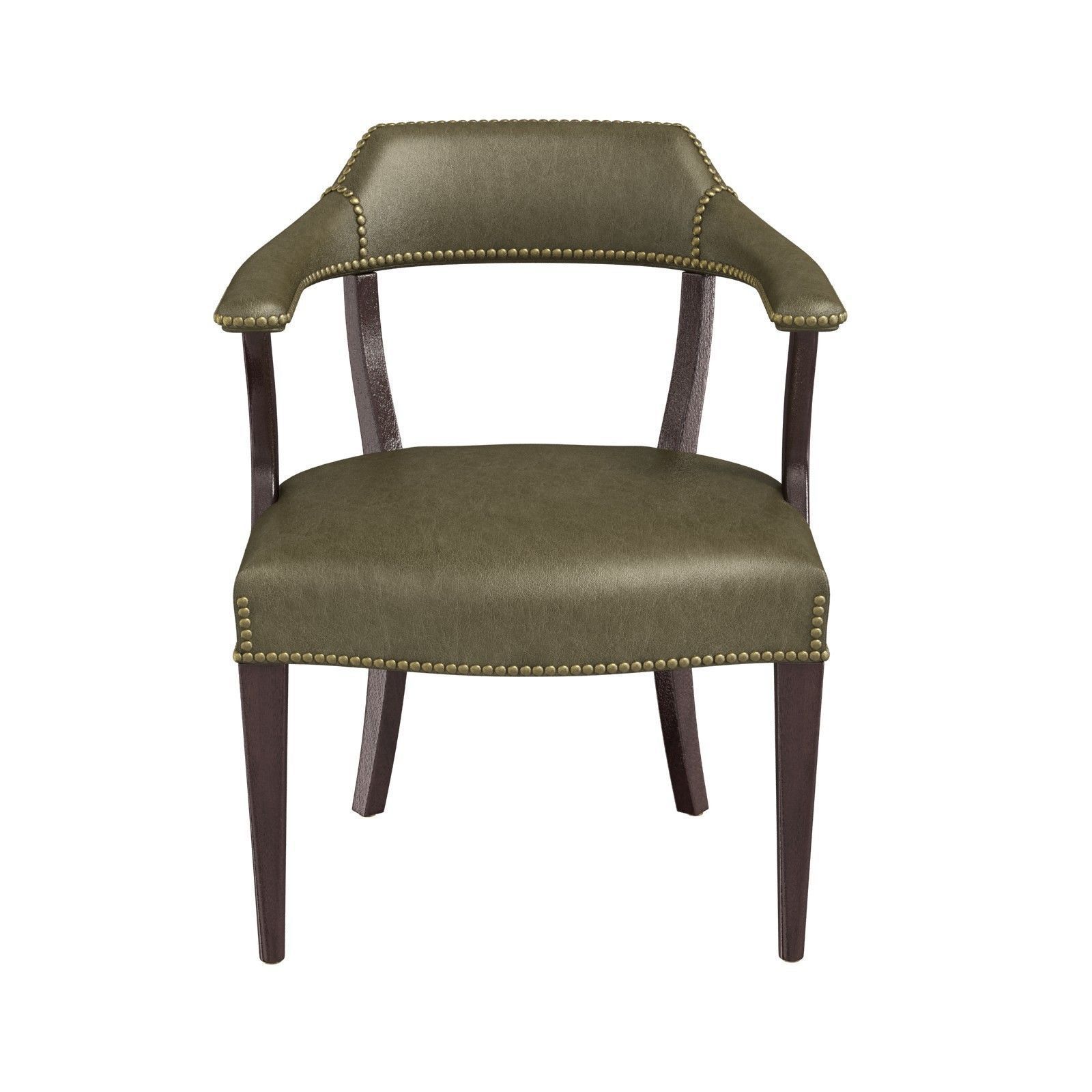 Vintage Hickory Company Leather Library Chair 3D model | CGTrader