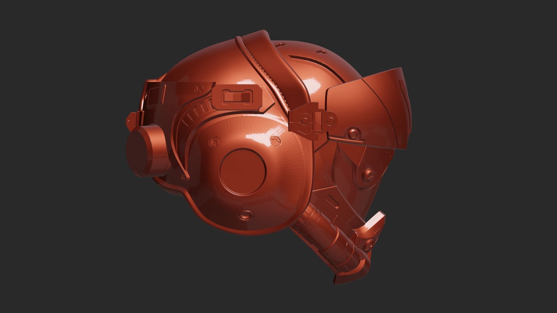 Valkyrie Birthright Titan Fall Helmet 3D model 3D printable | CGTrader
