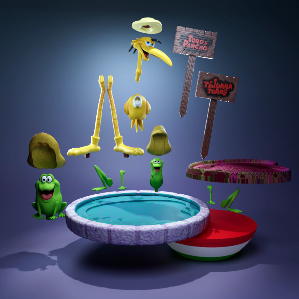 Tijuana Toads and Crazy Legs 3D model 3D printable | CGTrader