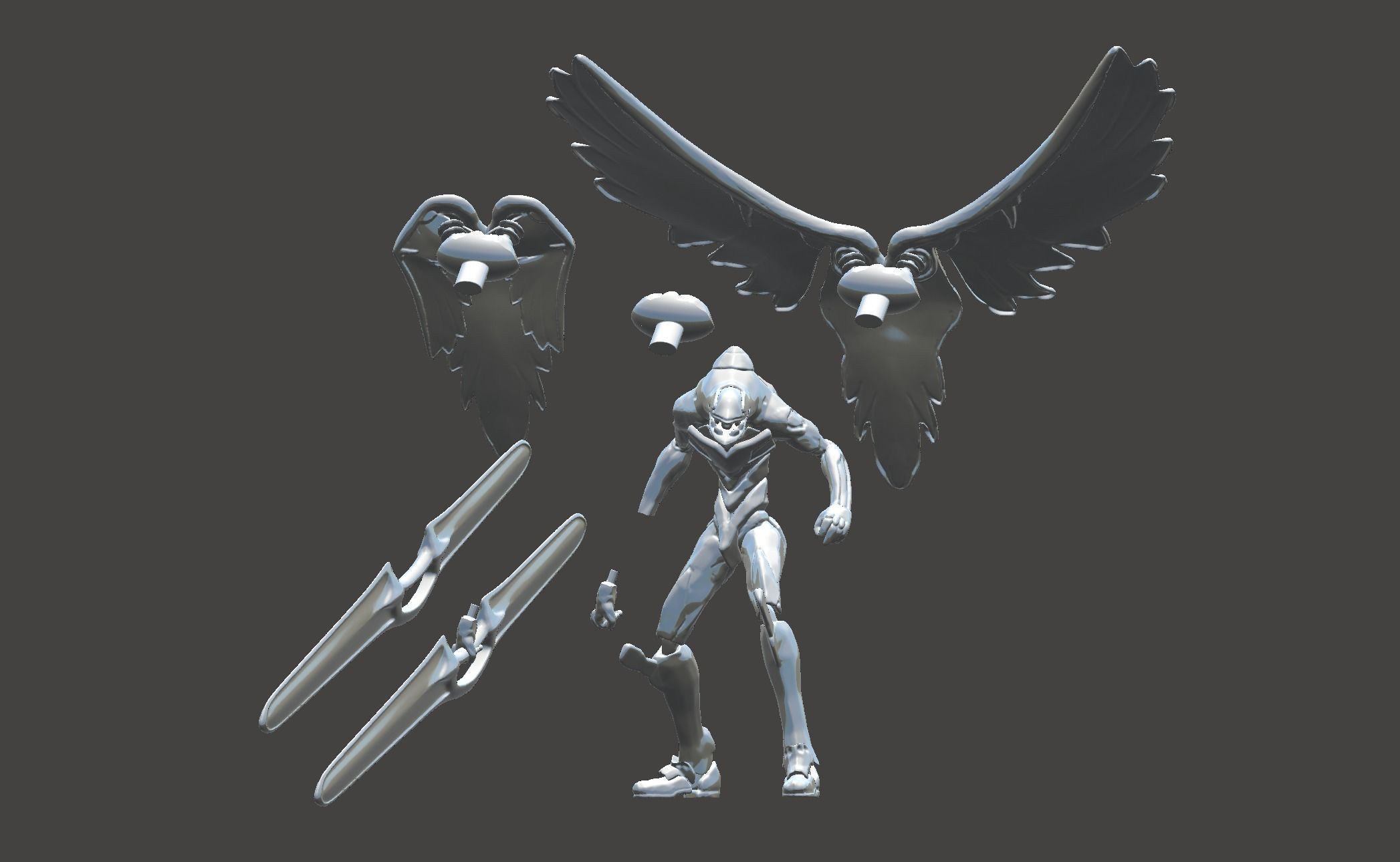 MASS PRODUCTION EVA UNIT 05 - END OF EVANGELION NEON GENESIS 3D model ...