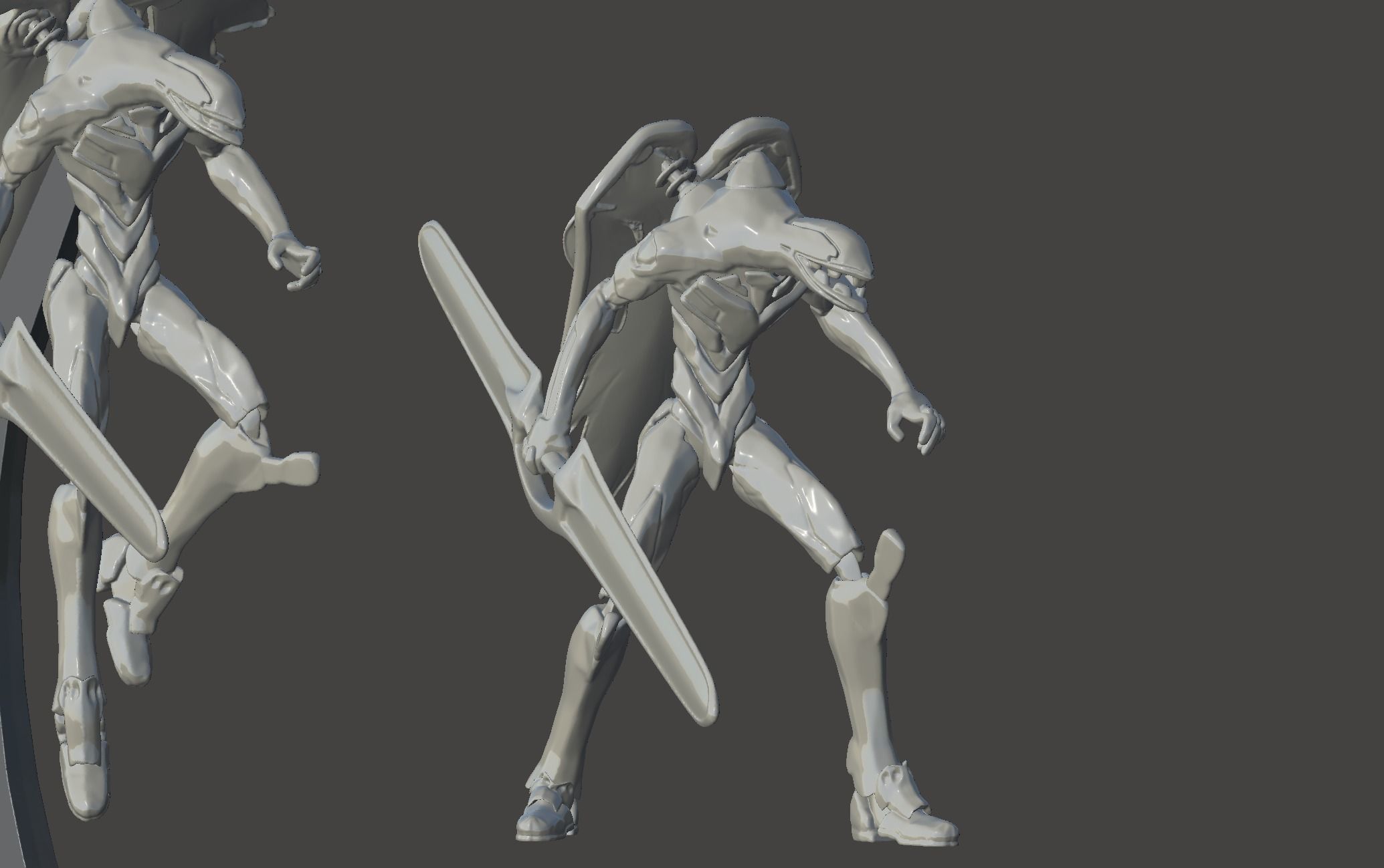 MASS PRODUCTION EVA UNIT 05 - END OF EVANGELION NEON GENESIS 3D model ...