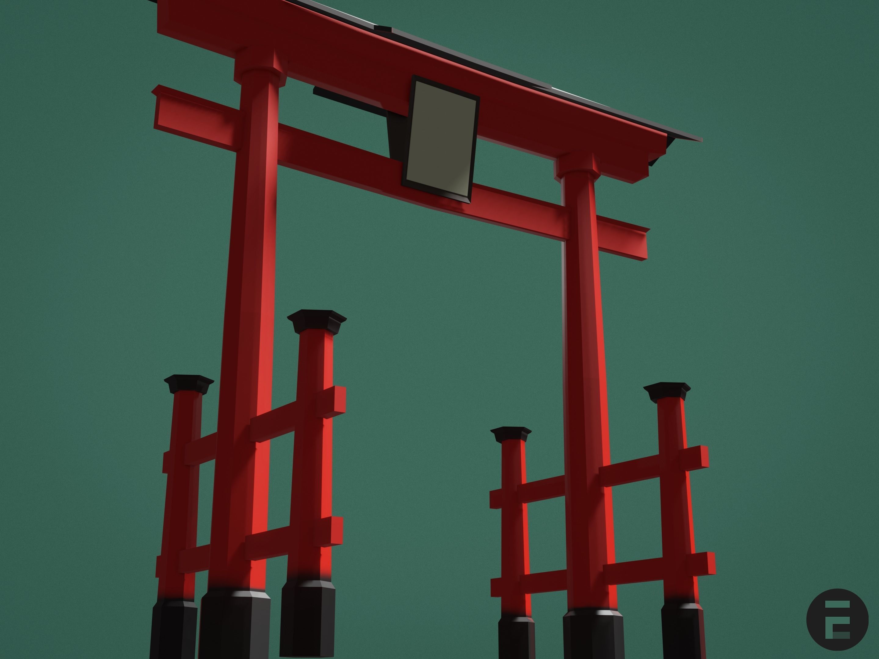 3D model Torii gate VR / AR / low-poly | CGTrader