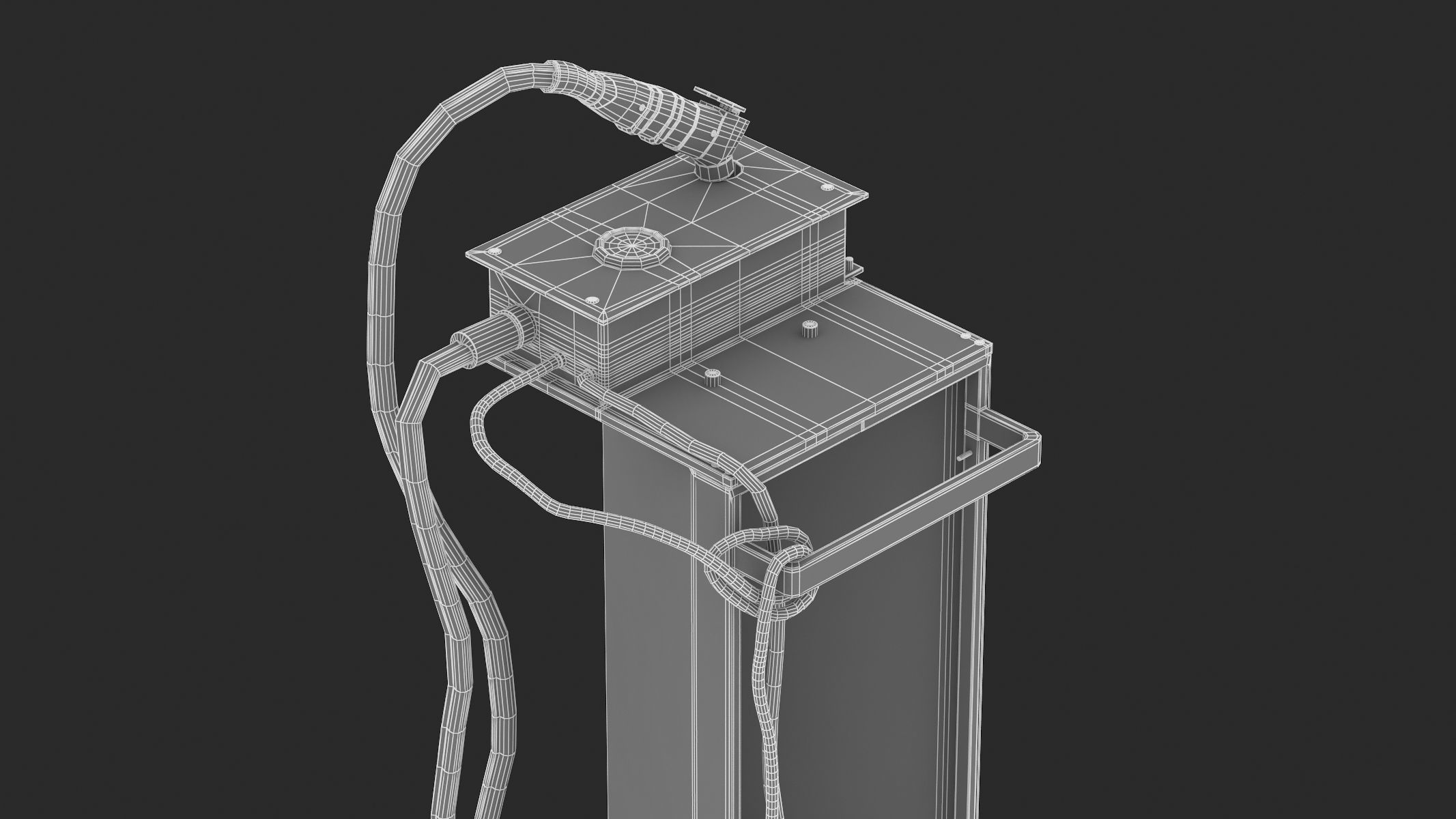 Medical Cryosurgical Console System 3D model | CGTrader