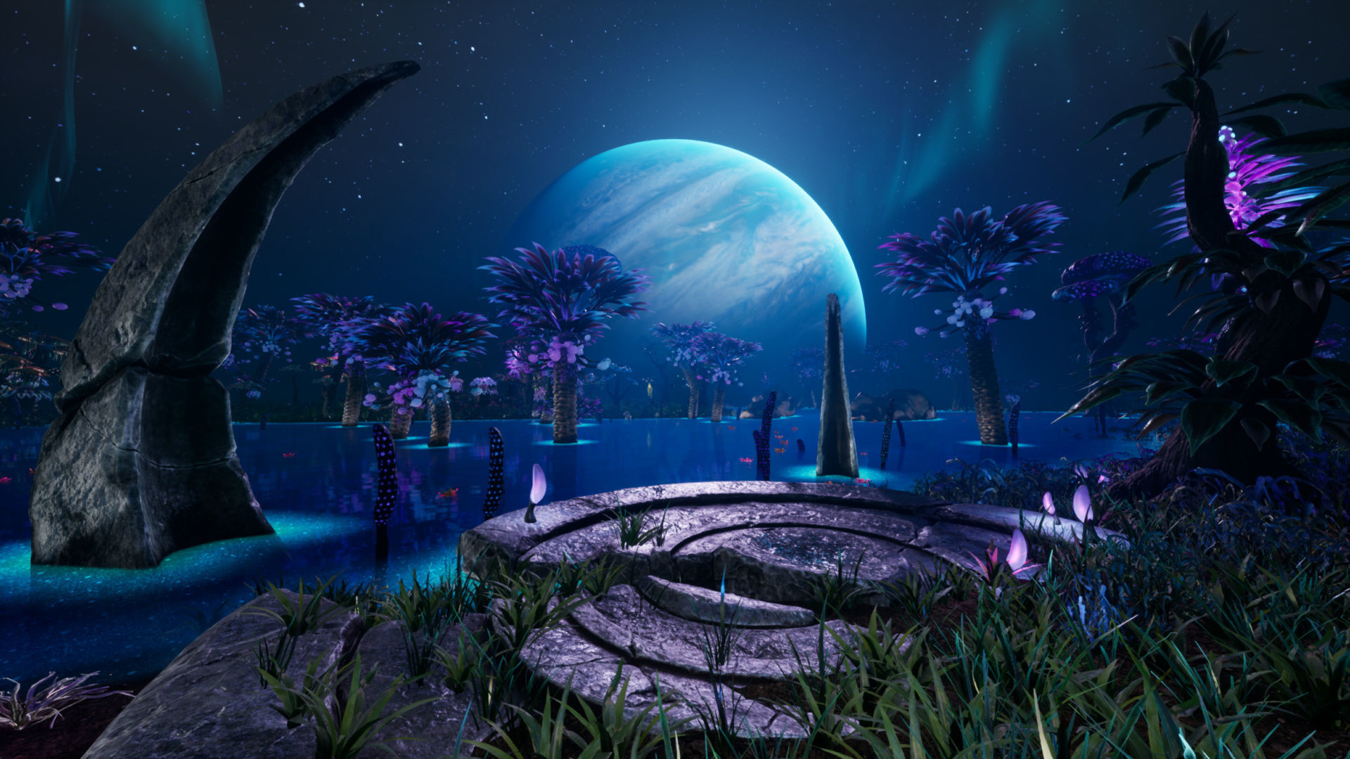 3D model Tropical Alien Jungle - Fantasy Forest Environment - Unreal VR ...