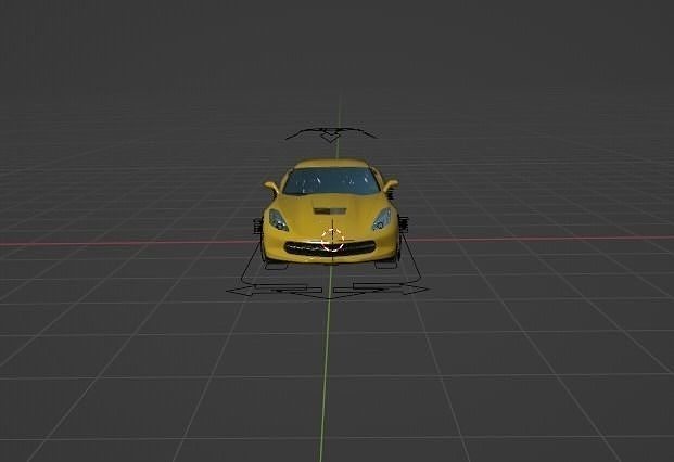 car rigged 3D model rigged | CGTrader