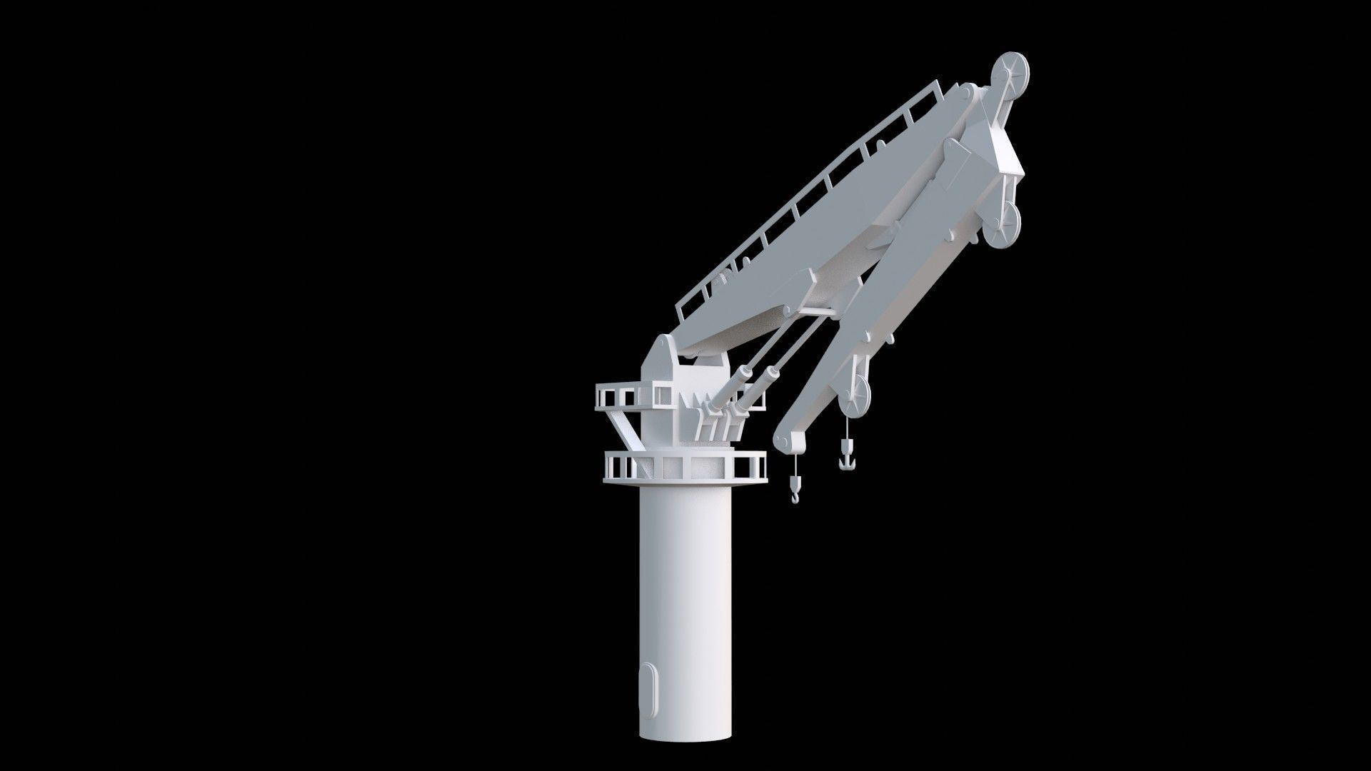 Crane Boom 3D model 3D printable | CGTrader