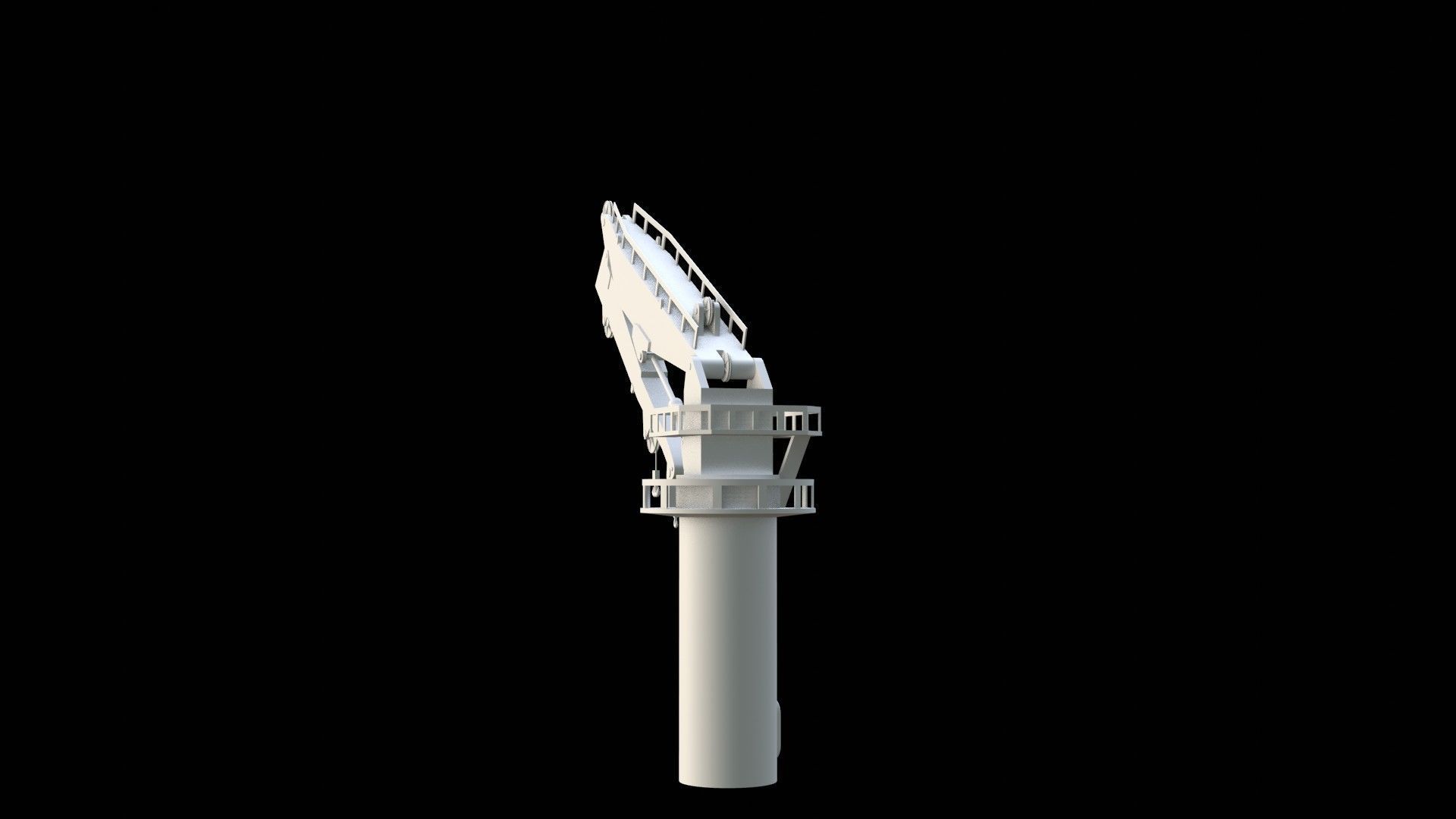 Crane Boom 3D model 3D printable | CGTrader